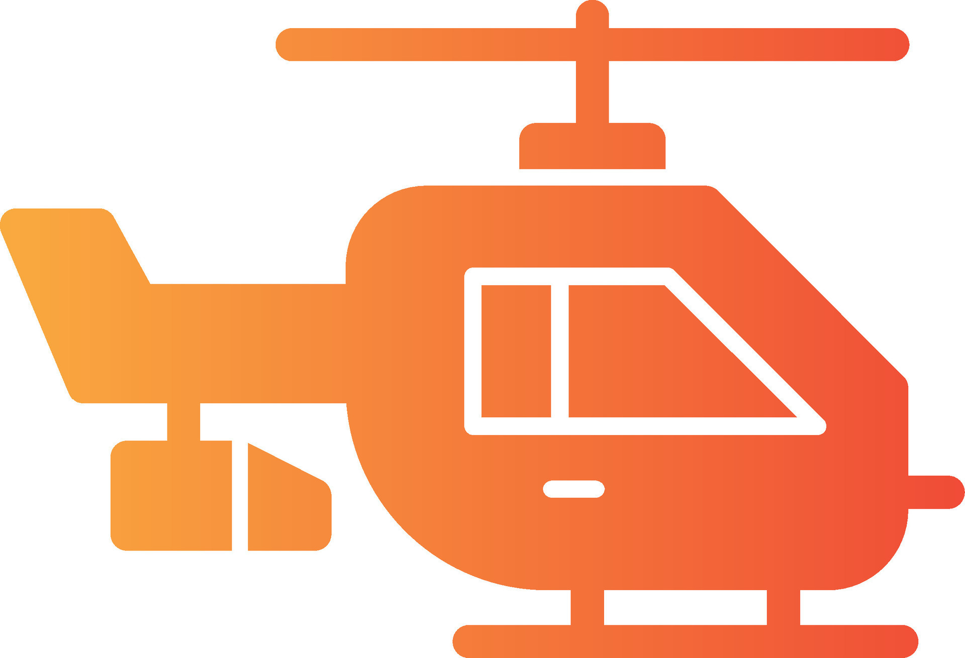 Helicopter Solid Multi Gradient Icon 39473754 Vector Art at Vecteezy