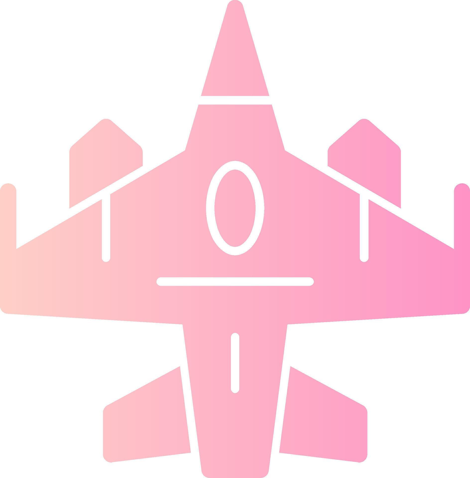 Fighter jet Solid Multi Gradient Icon 39473808 Vector Art at Vecteezy