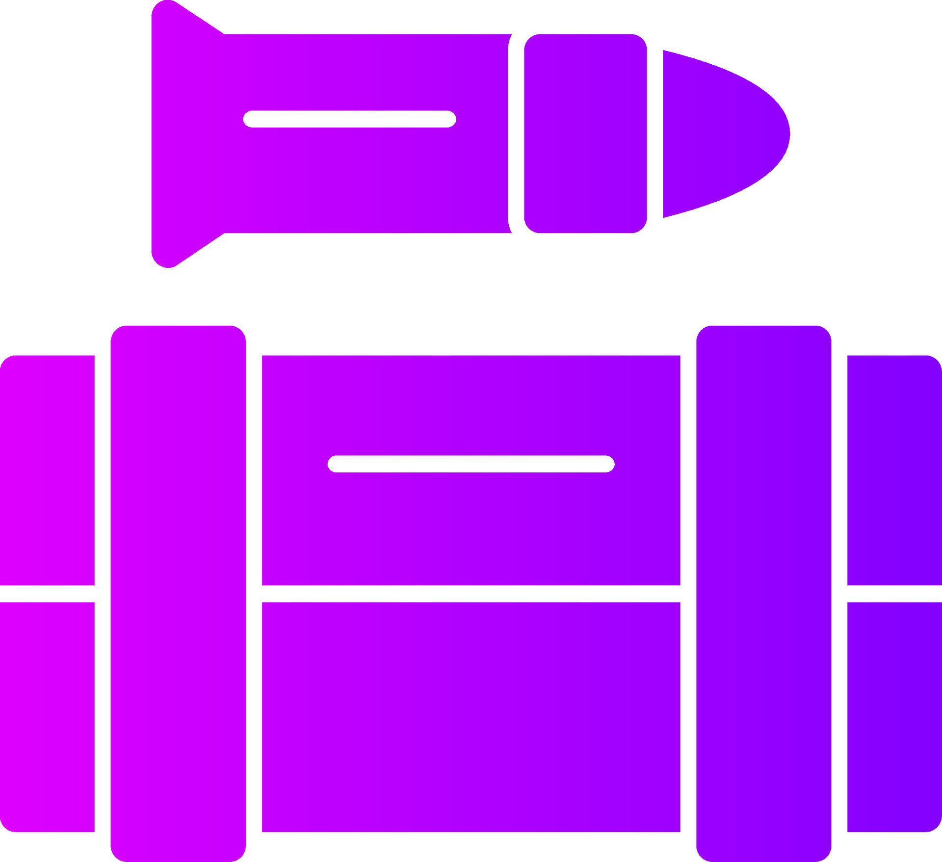 Ammunition box Solid Multi Gradient Icon 39475506 Vector Art at Vecteezy