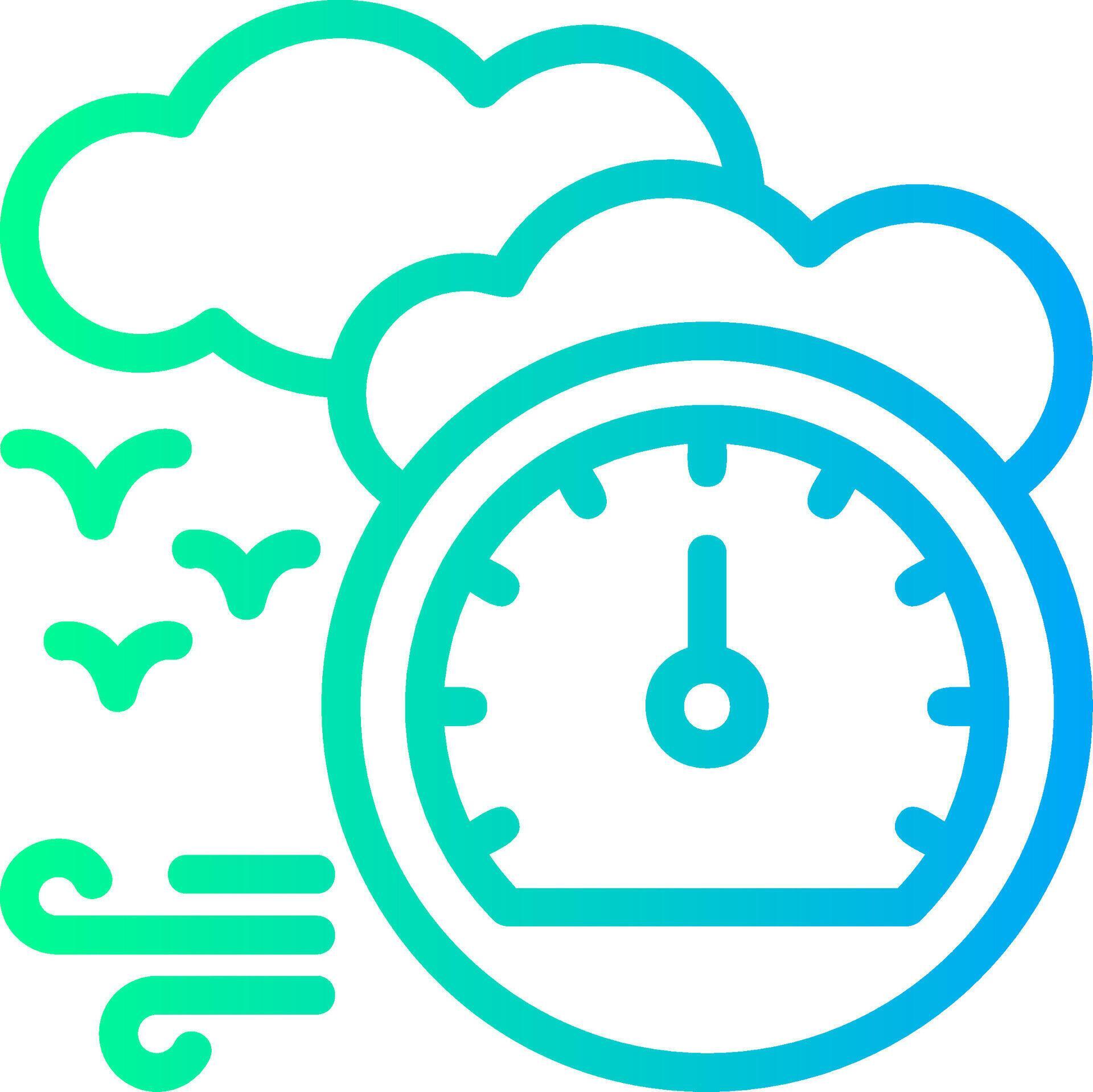 Barometer Linear Gradient Icon 39477733 Vector Art at Vecteezy