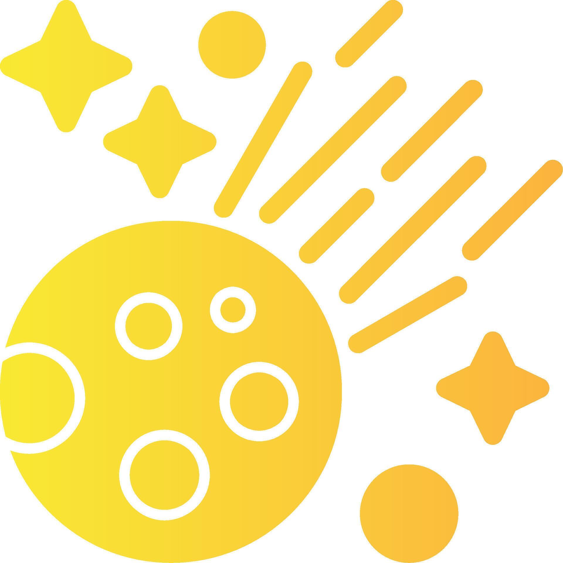 Comet Solid Multi Gradient Icon 39478629 Vector Art at Vecteezy