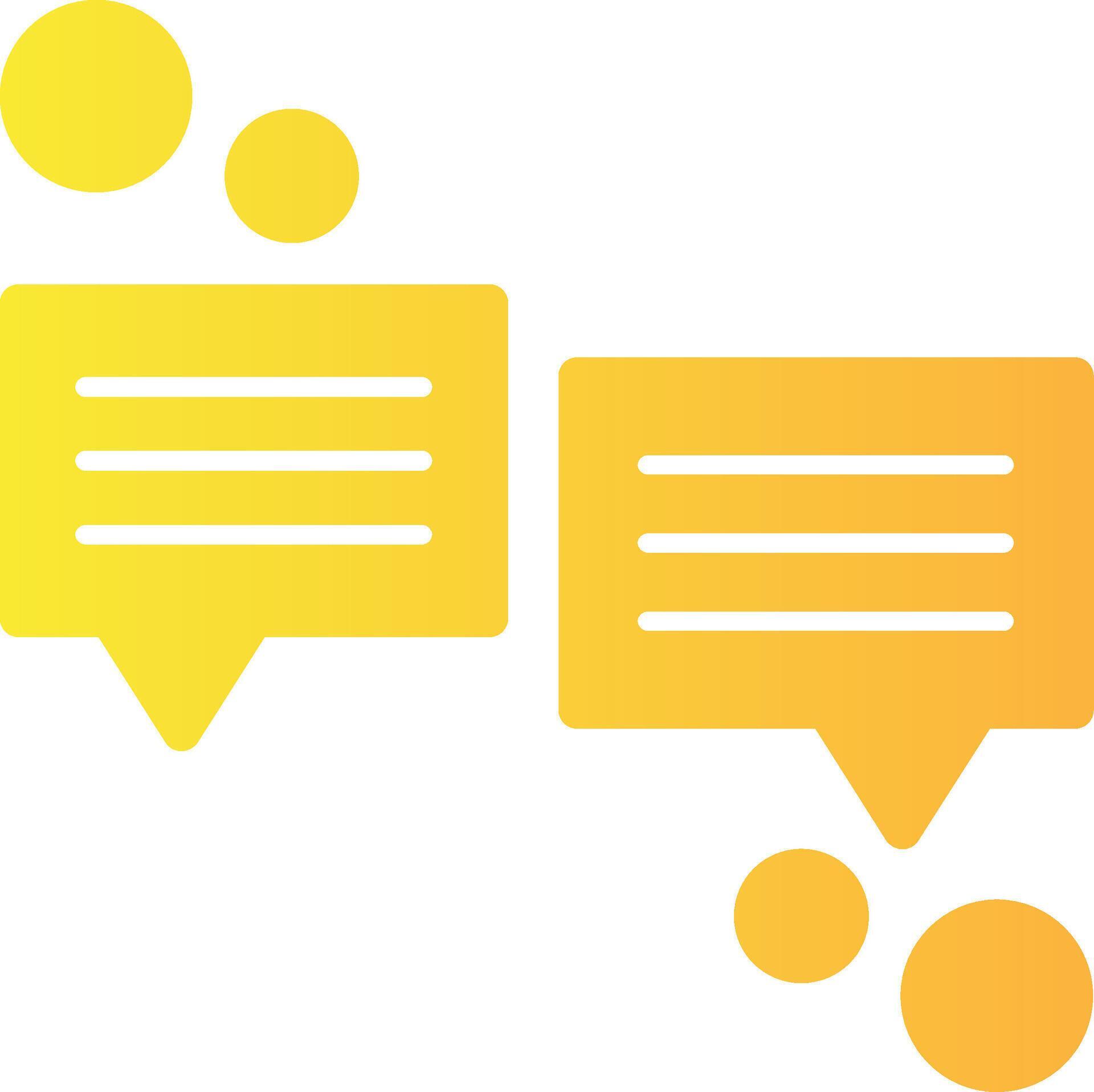 Text message Solid Multi Gradient Icon 39479985 Vector Art at Vecteezy