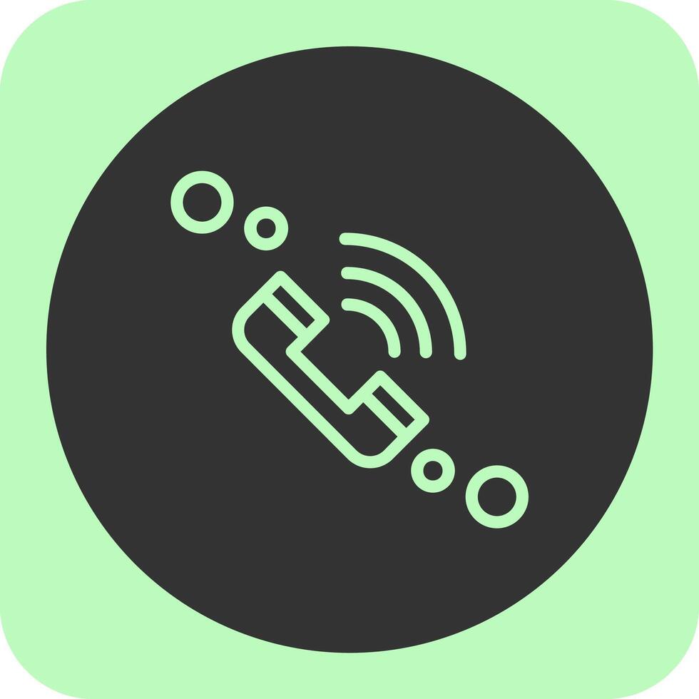 Audio call Linear Round Icon 39481074 Vector Art at Vecteezy