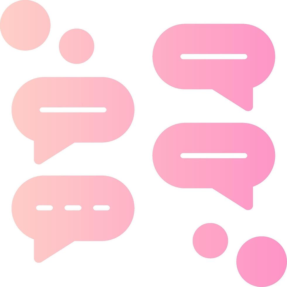 Chatroom Solid Multi Gradient Icon 39481962 Vector Art at Vecteezy