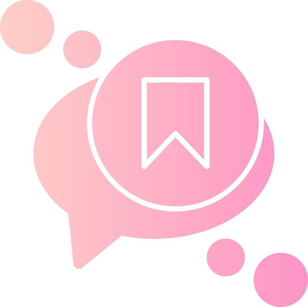 Save message Solid Multi Gradient Icon 39482453 Vector Art at Vecteezy