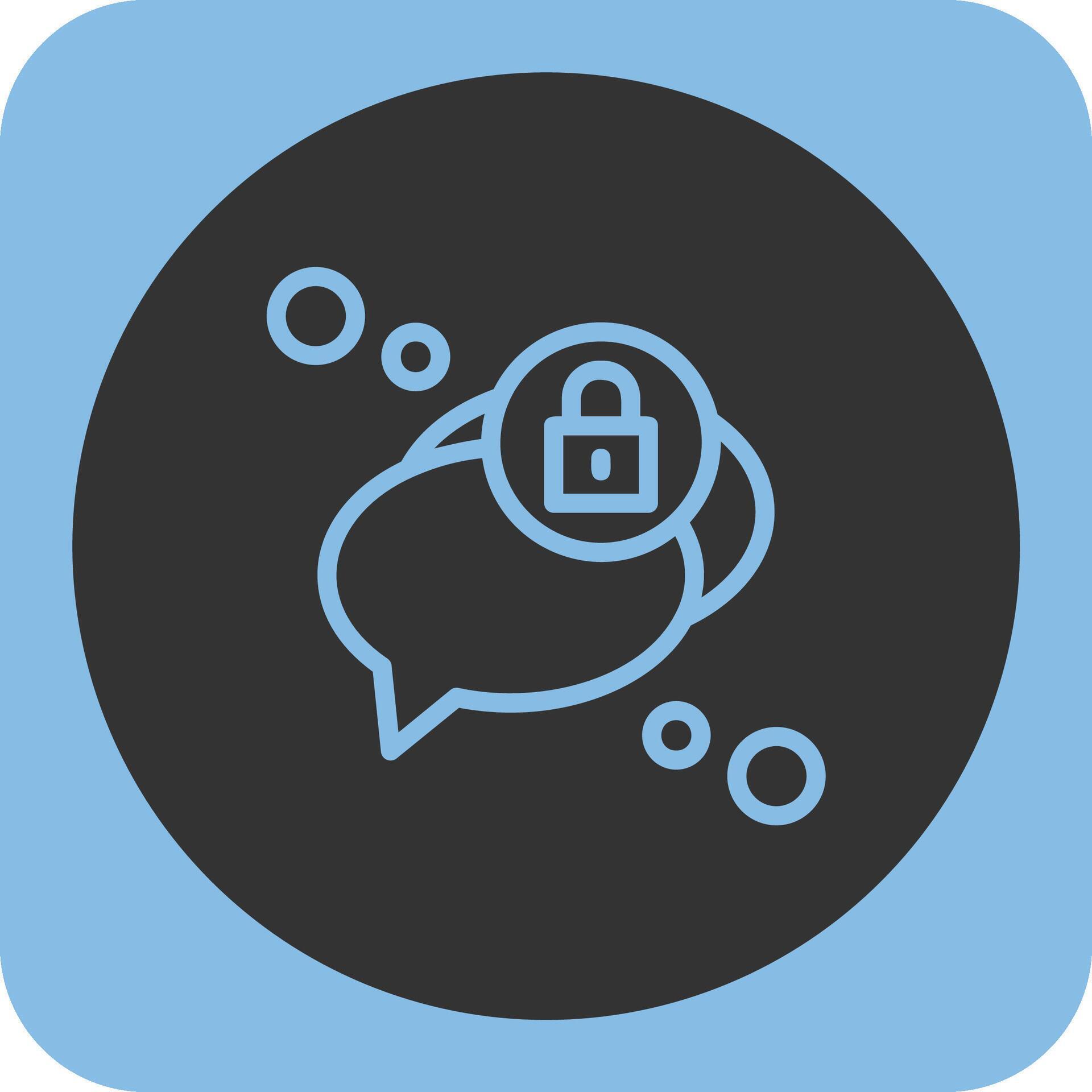 Message encryption Linear Round Icon 39482580 Vector Art at Vecteezy
