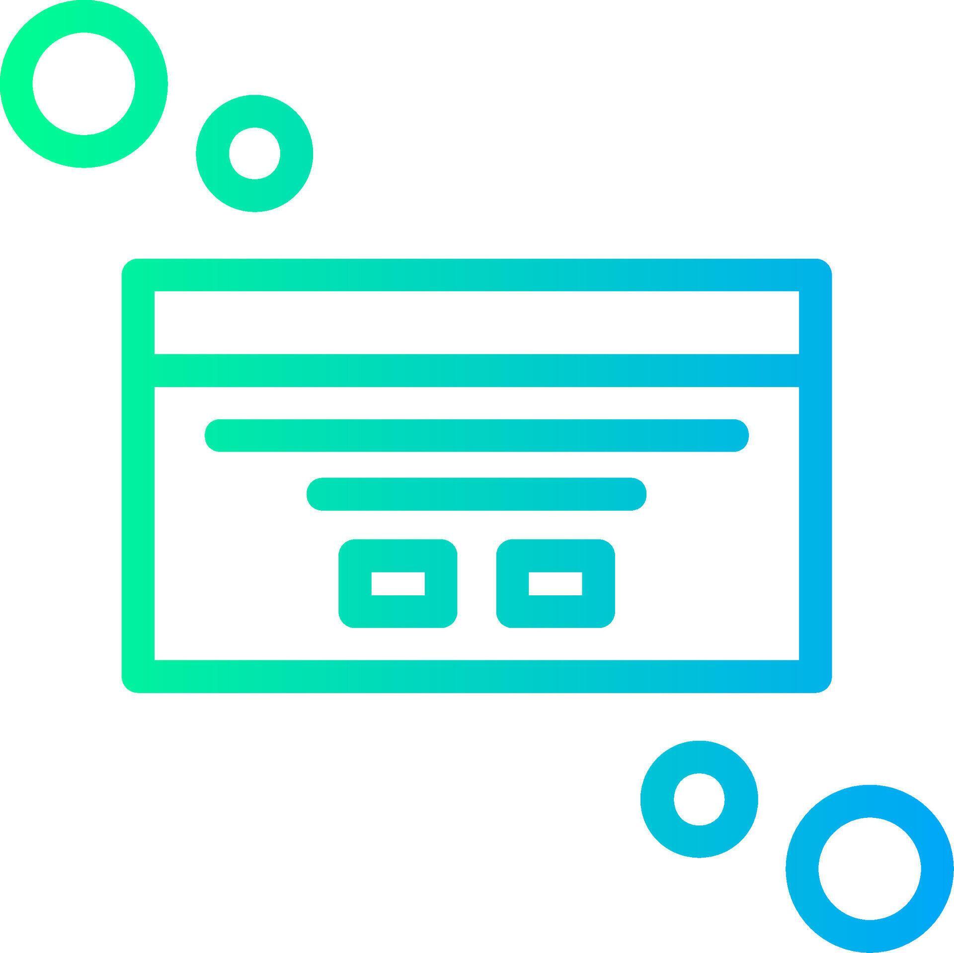 Dialog Box Customization Linear Gradient Icon 39483070 Vector Art At 7138