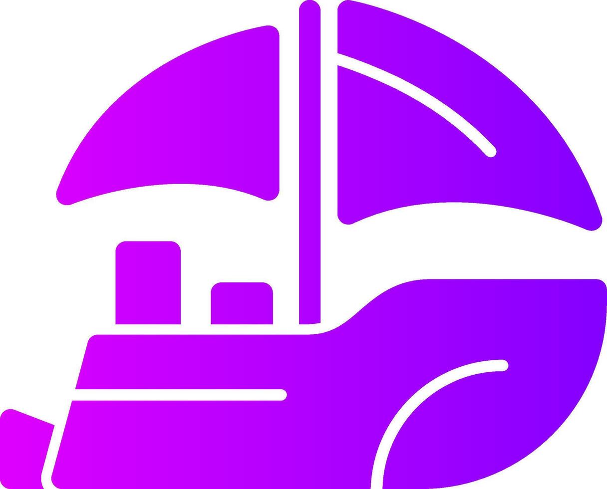 Boat Solid Multi Gradient Icon 39483140 Vector Art at Vecteezy