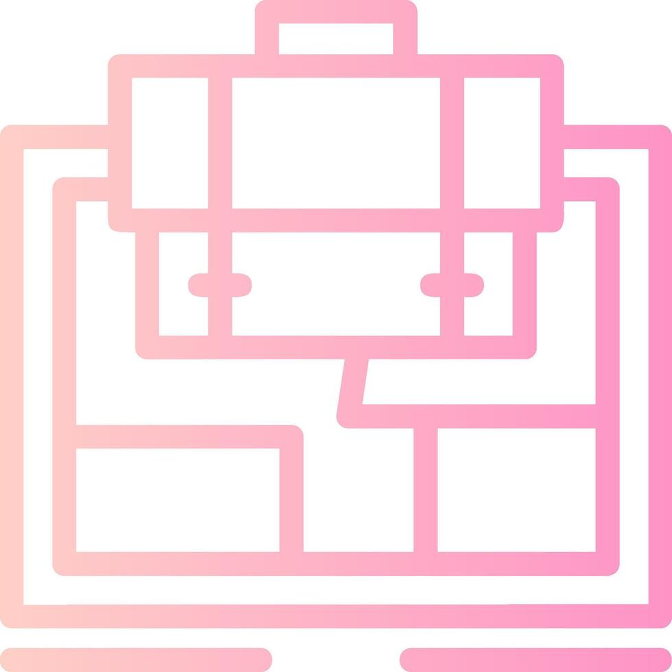 Map Linear Gradient Icon 39483349 Vector Art at Vecteezy