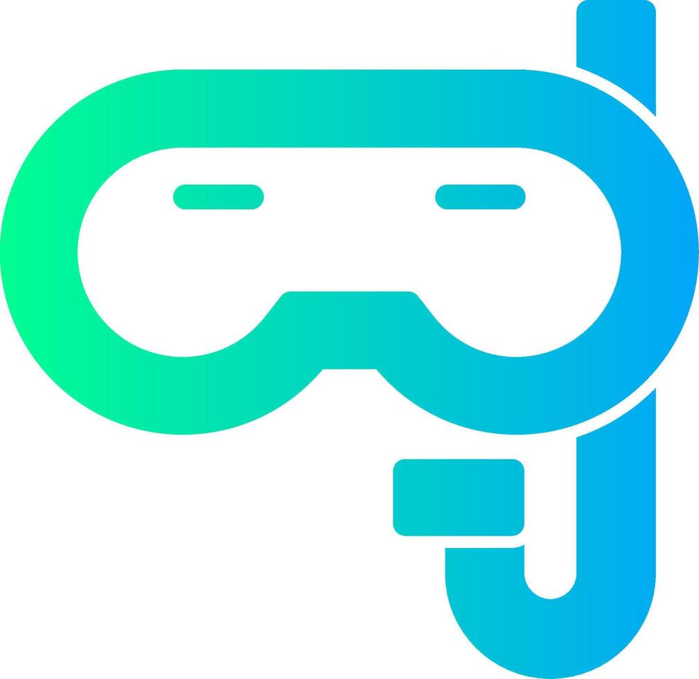 Snorkel Solid Multi Gradient Icon 39484342 Vector Art at Vecteezy