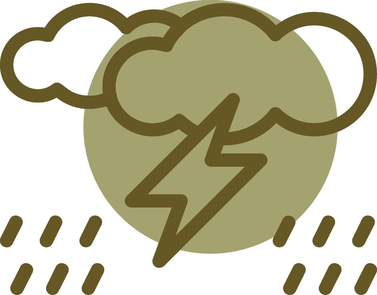 Storm Linear Circle Icon 39485503 Vector Art at Vecteezy