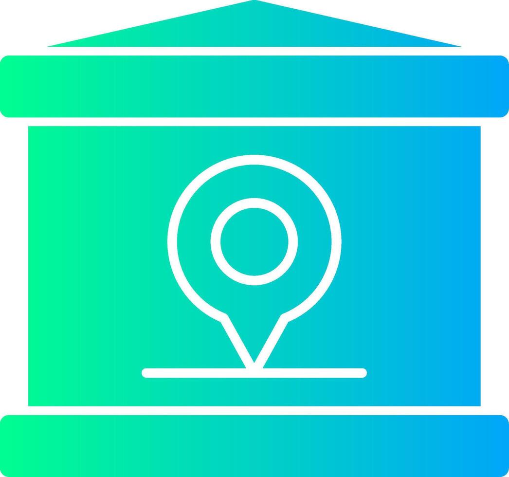 Remote location Solid Multi Gradient Icon 39486146 Vector Art at Vecteezy