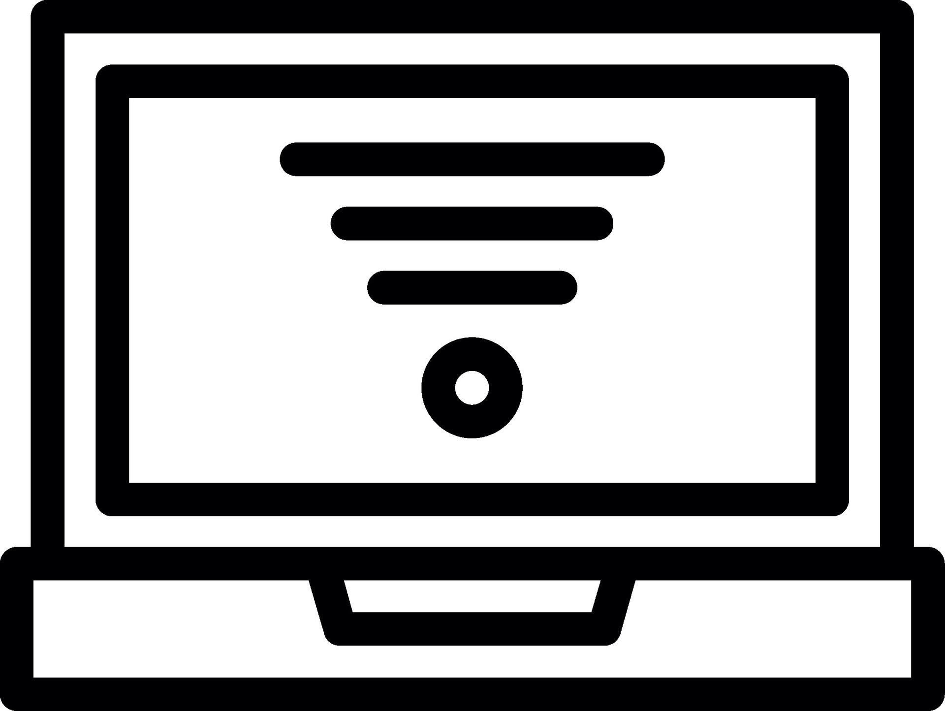 Internet Connection Line Icon 39486162 Vector Art At Vecteezy