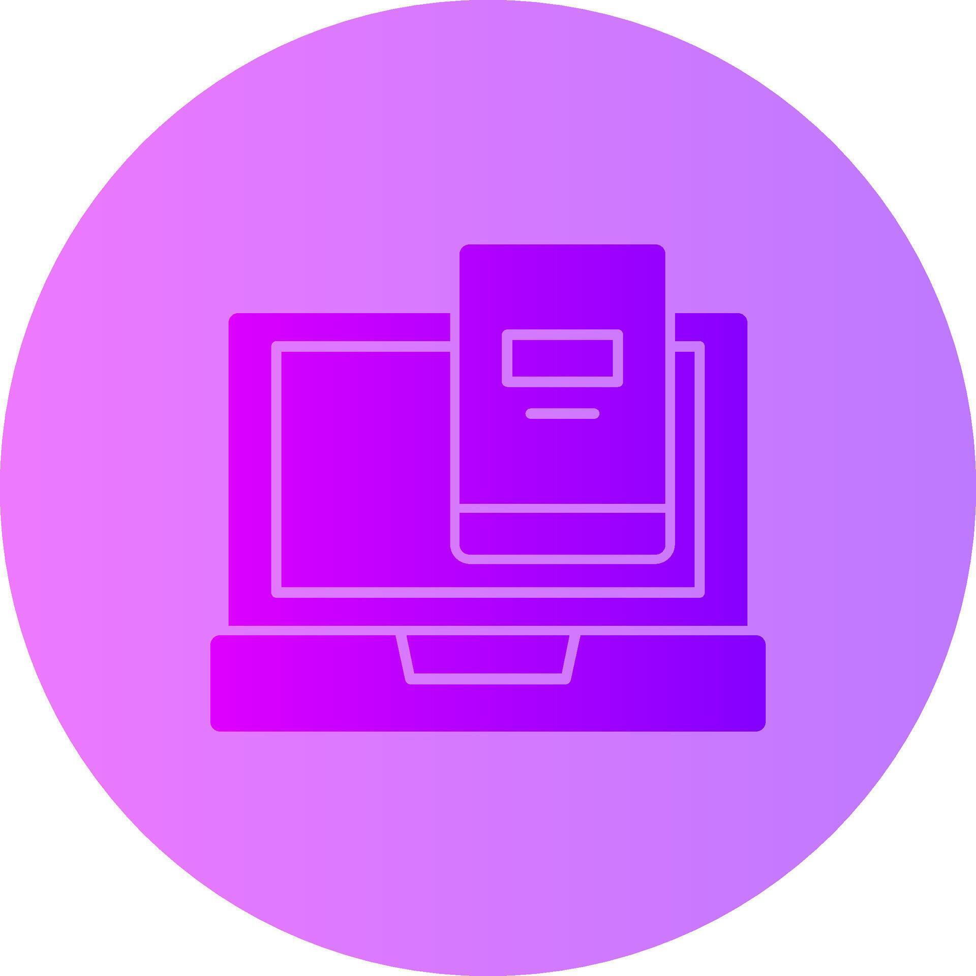 Two-factor authentication Gradient Circle Icon 39486848 Vector Art at Vecteezy