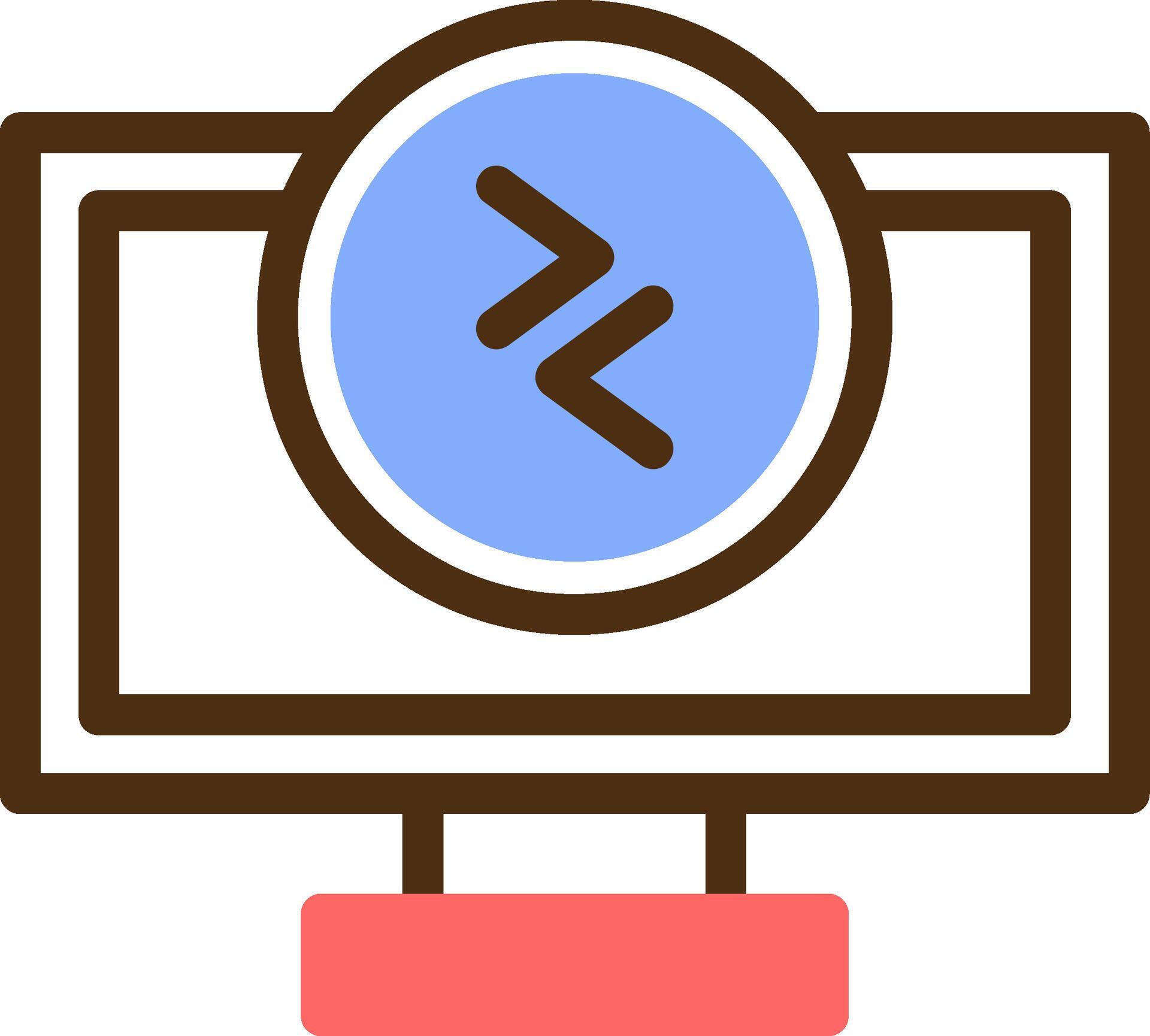 Remote Desktop Color Filled Icon 39486870 Vector Art At Vecteezy