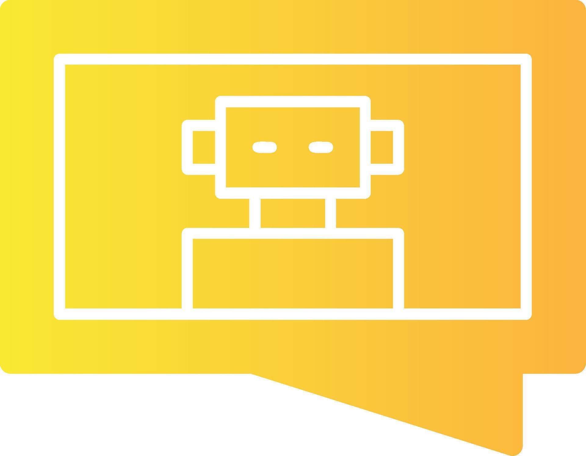 Chatbot Solid Multi Gradient Icon 39487039 Vector Art at Vecteezy