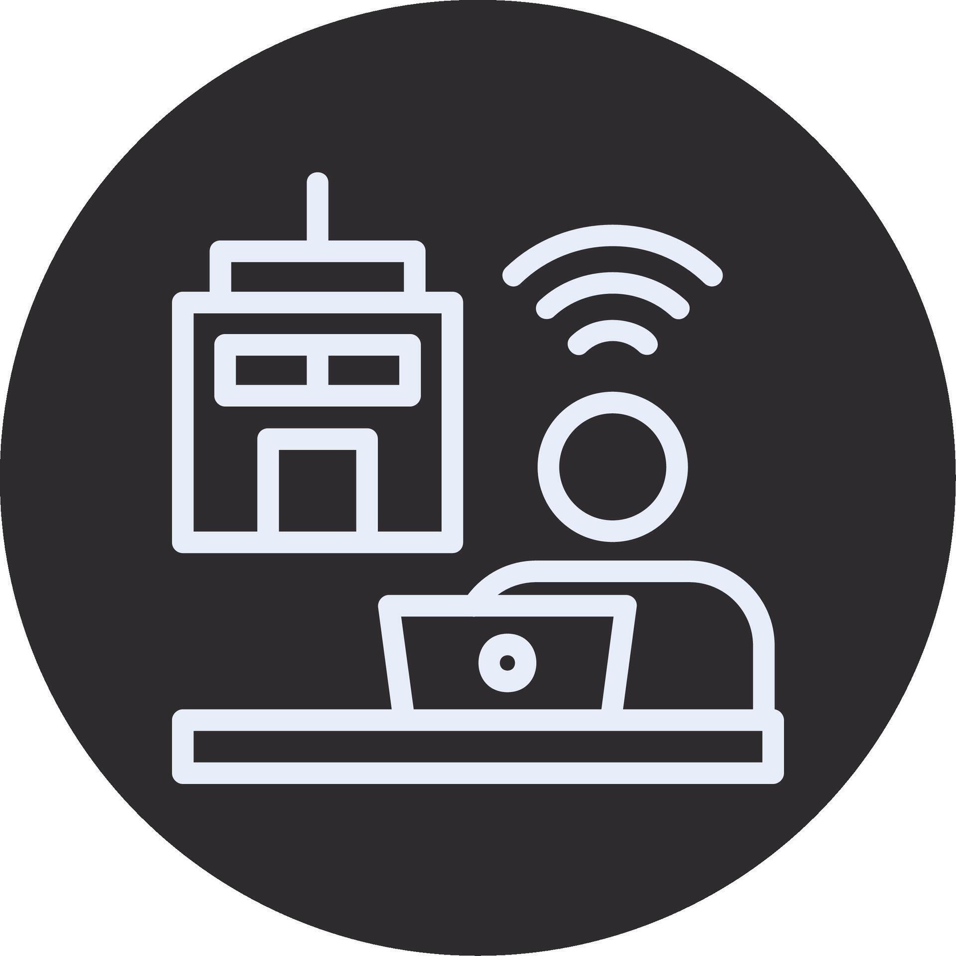 Remote work future Inverted Icon 39489209 Vector Art at Vecteezy Remote work future Inverted Icon 39489209 Vector Art at Vecteezy