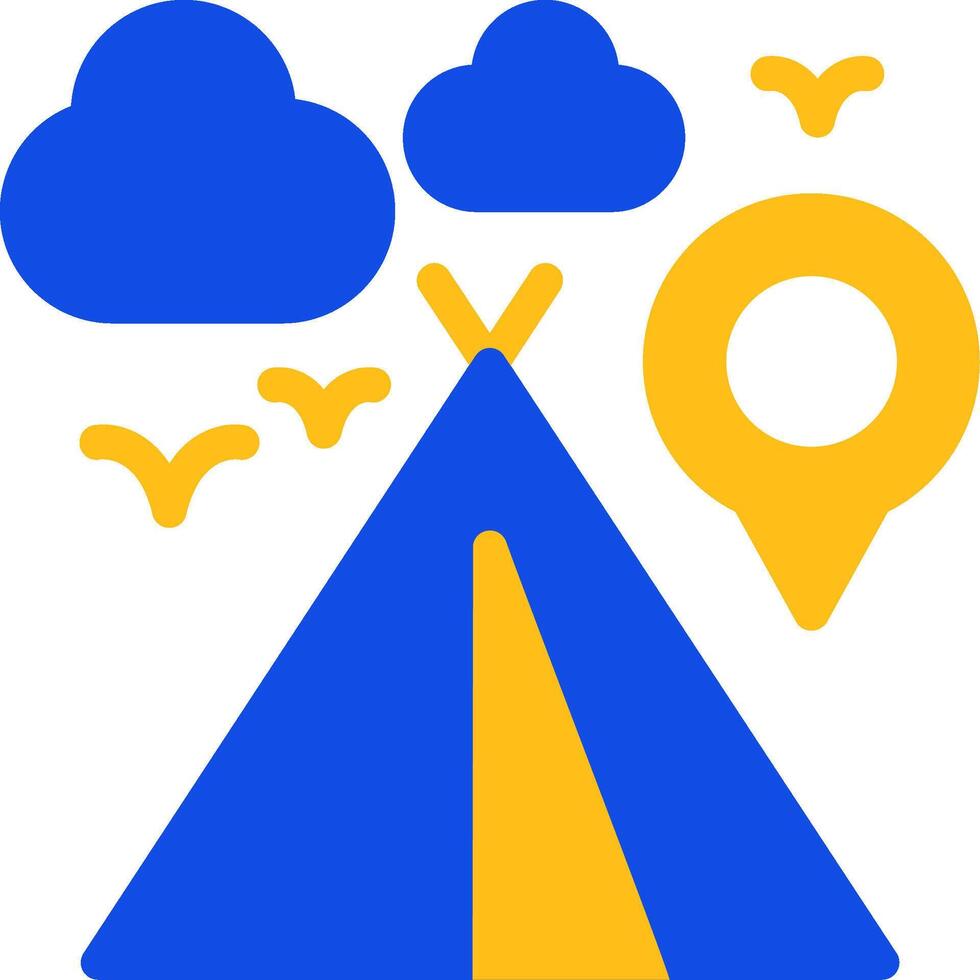 Campsite Flat Two Color Icon 39489774 Vector Art at Vecteezy Campsite Flat Two Color Icon 39489774 Vector Art at Vecteezy