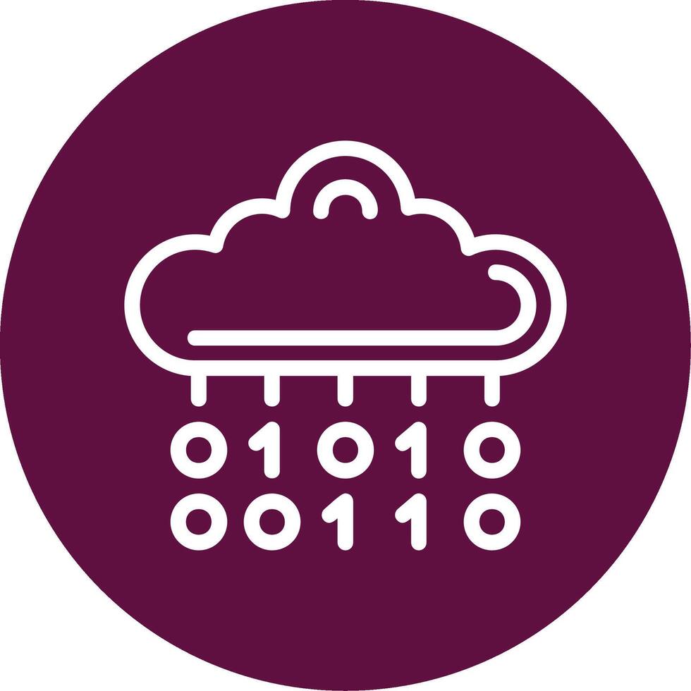 Binary Code Outline Circle Icon 39492577 Vector Art at Vecteezy