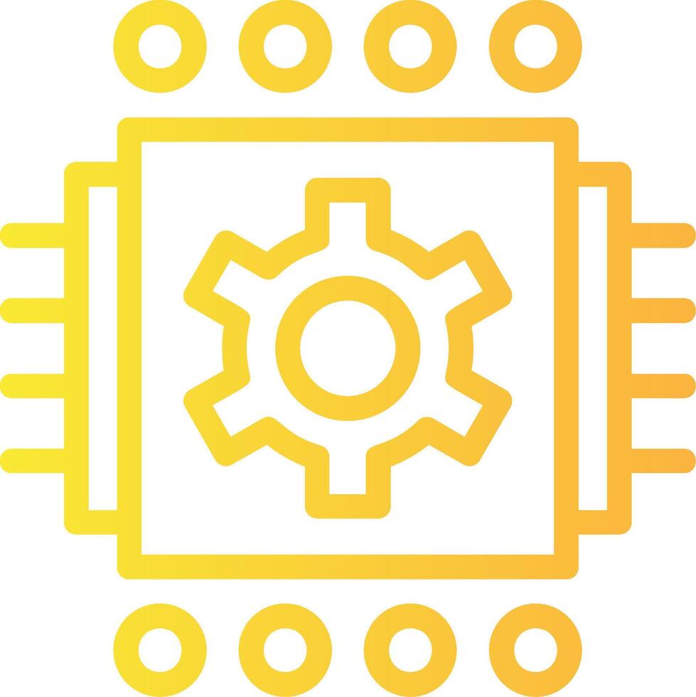 Machine Learning Linear Gradient Icon 39492762 Vector Art at Vecteezy
