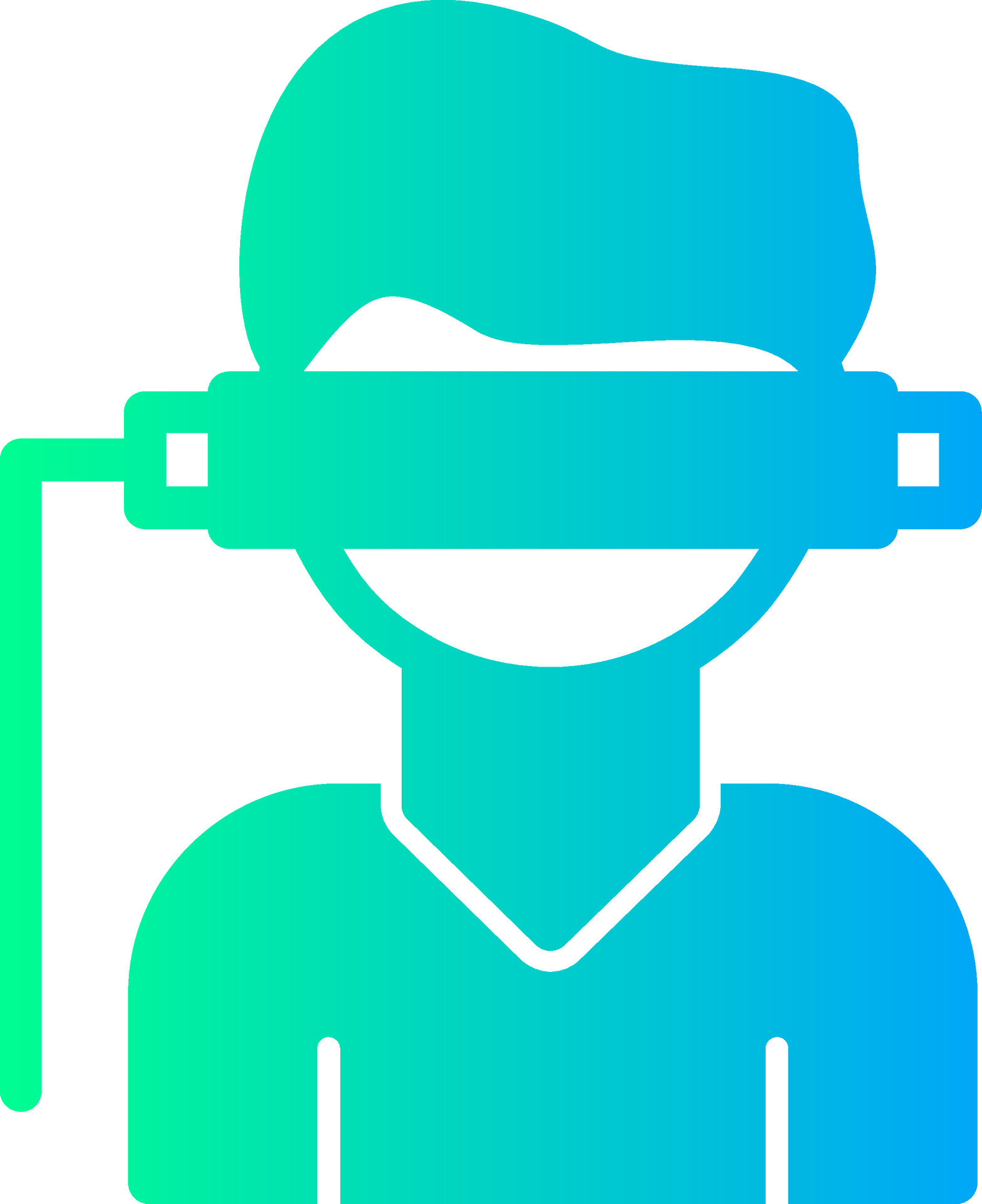 Virtual Reality Solid Multi Gradient Icon 39492834 Vector Art at Vecteezy