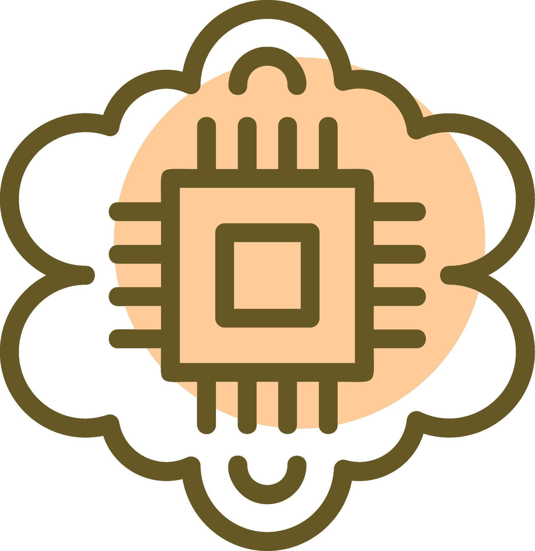 Cognitive Computing Linear Circle Icon 39493027 Vector Art at Vecteezy