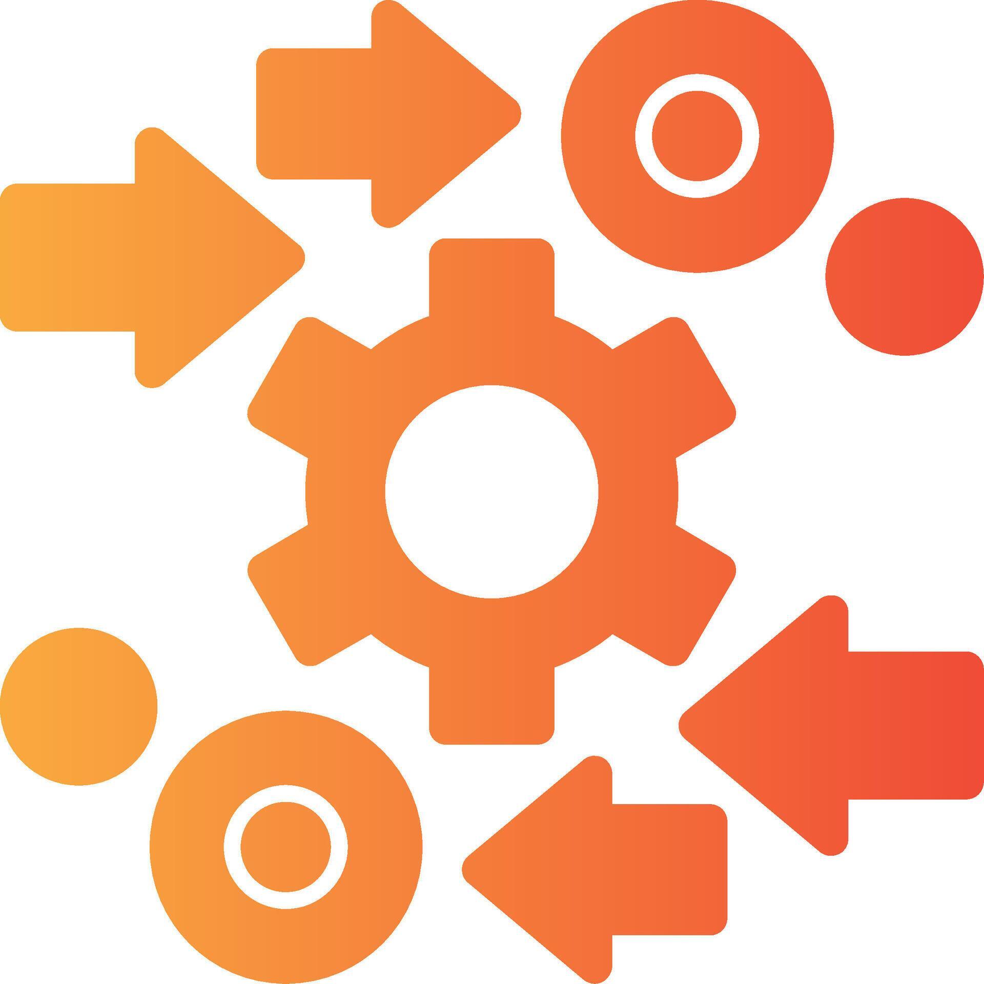 Automation Solid Multi Gradient Icon 39493050 Vector Art at Vecteezy