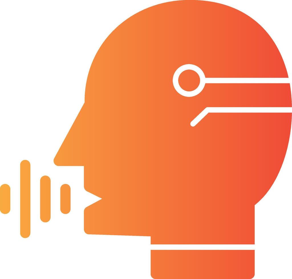 Voice Recognition Solid Multi Gradient Icon 39493314 Vector Art At Vecteezy