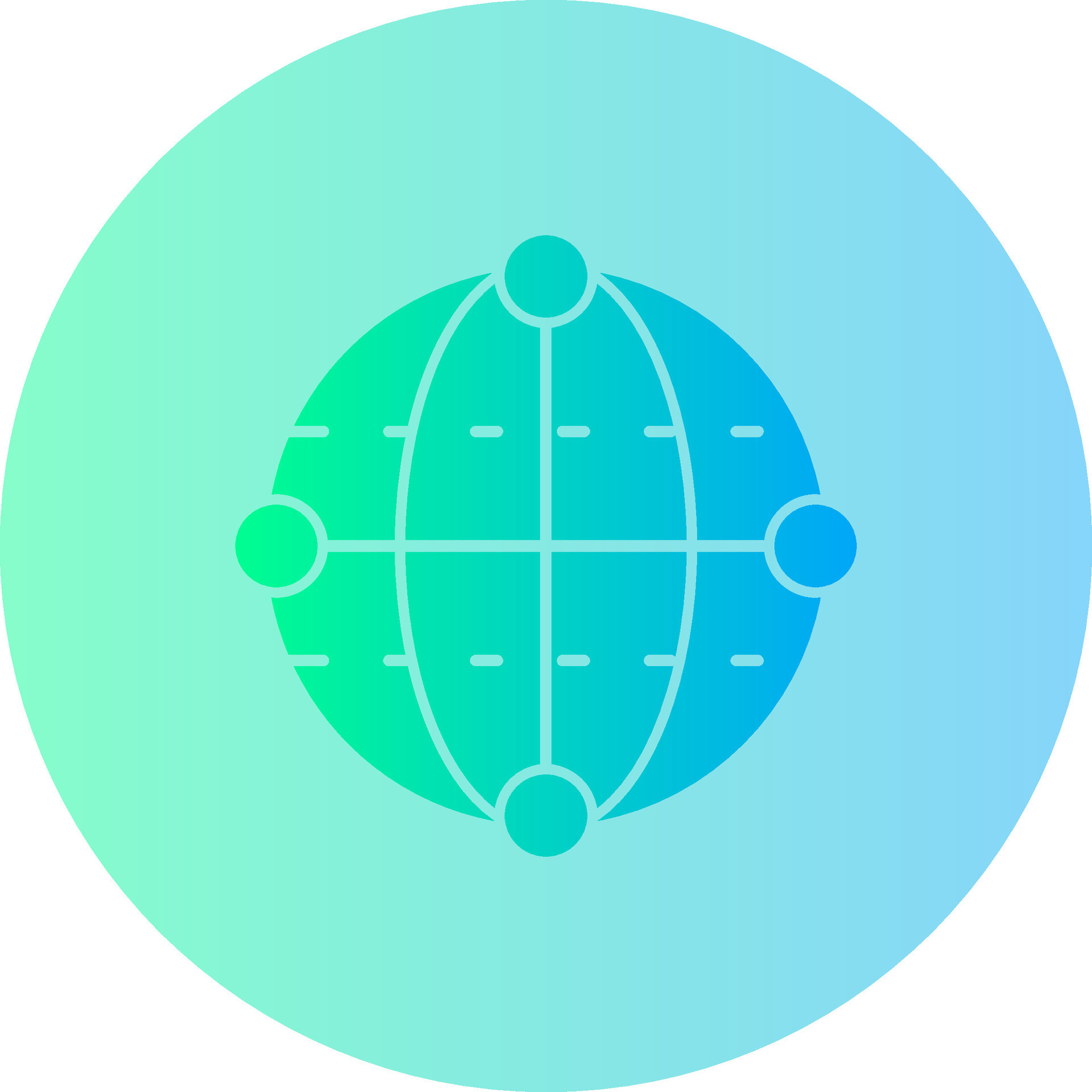 Quantum Algorithm Gradient Circle Icon 39493441 Vector Art At Vecteezy
