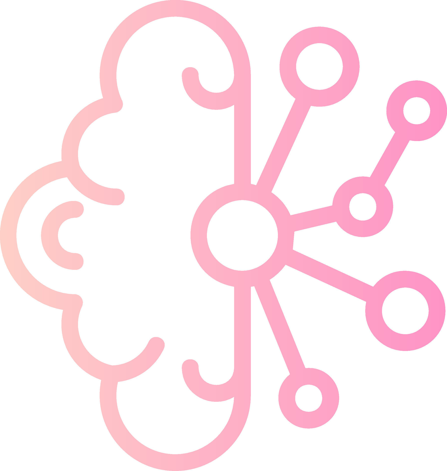 Brain Interface Linear Gradient Icon 39493813 Vector Art at Vecteezy