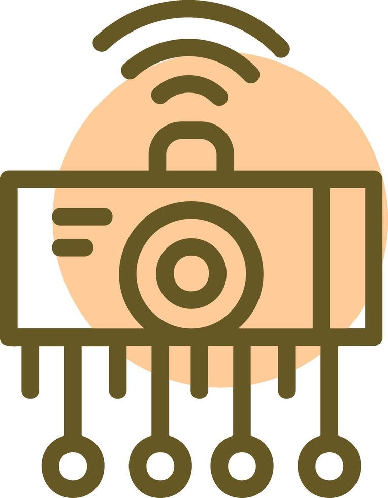 Iot Sensors Linear Circle Icon 39494113 Vector Art At Vecteezy