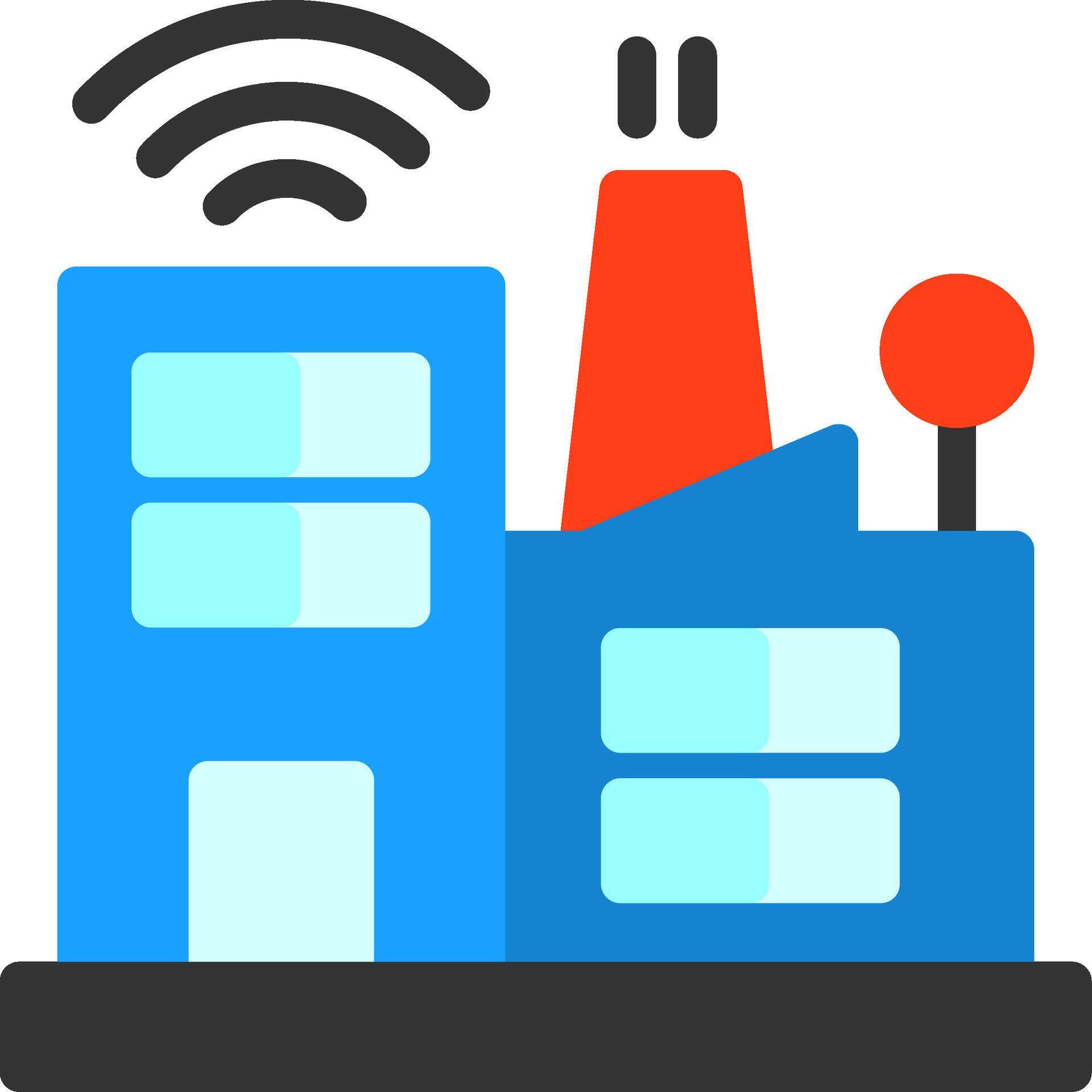 Smart Factory Flat Icon 39495162 Vector Art at Vecteezy Smart Factory Flat Icon 39495162 Vector Art at Vecteezy