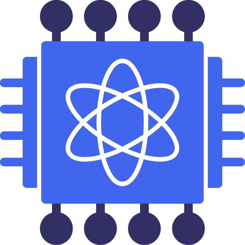 Quantum Processor Solid Two Color Icon 39495449 Vector Art at Vecteezy