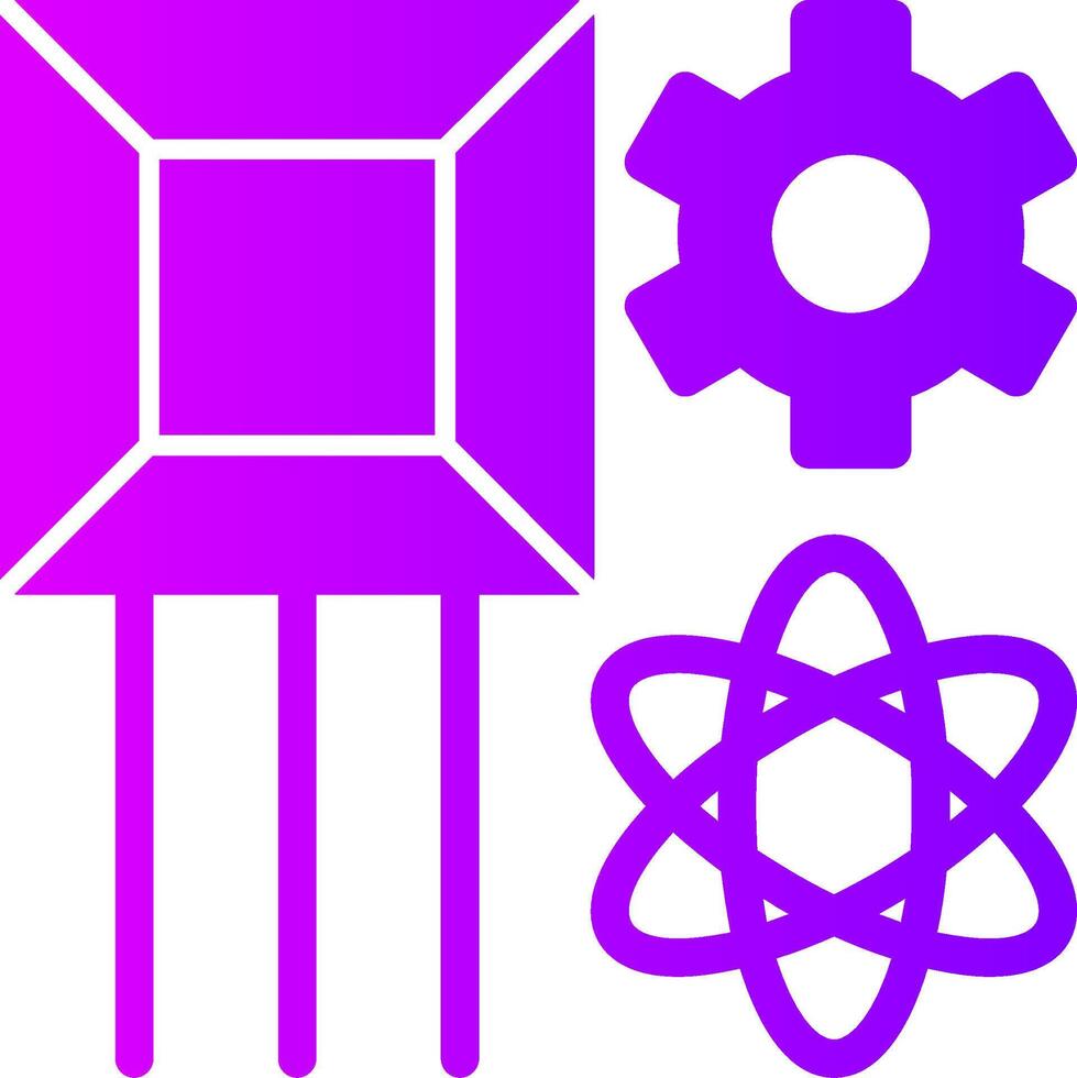 Quantum Simulator Solid Multi Gradient Icon 39495555 Vector Art At Vecteezy