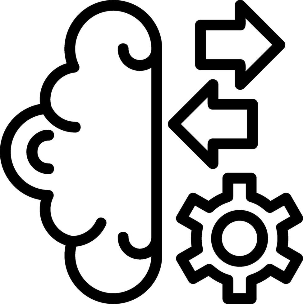 Self-optimizing Systems Line Icon 39495690 Vector Art at Vecteezy