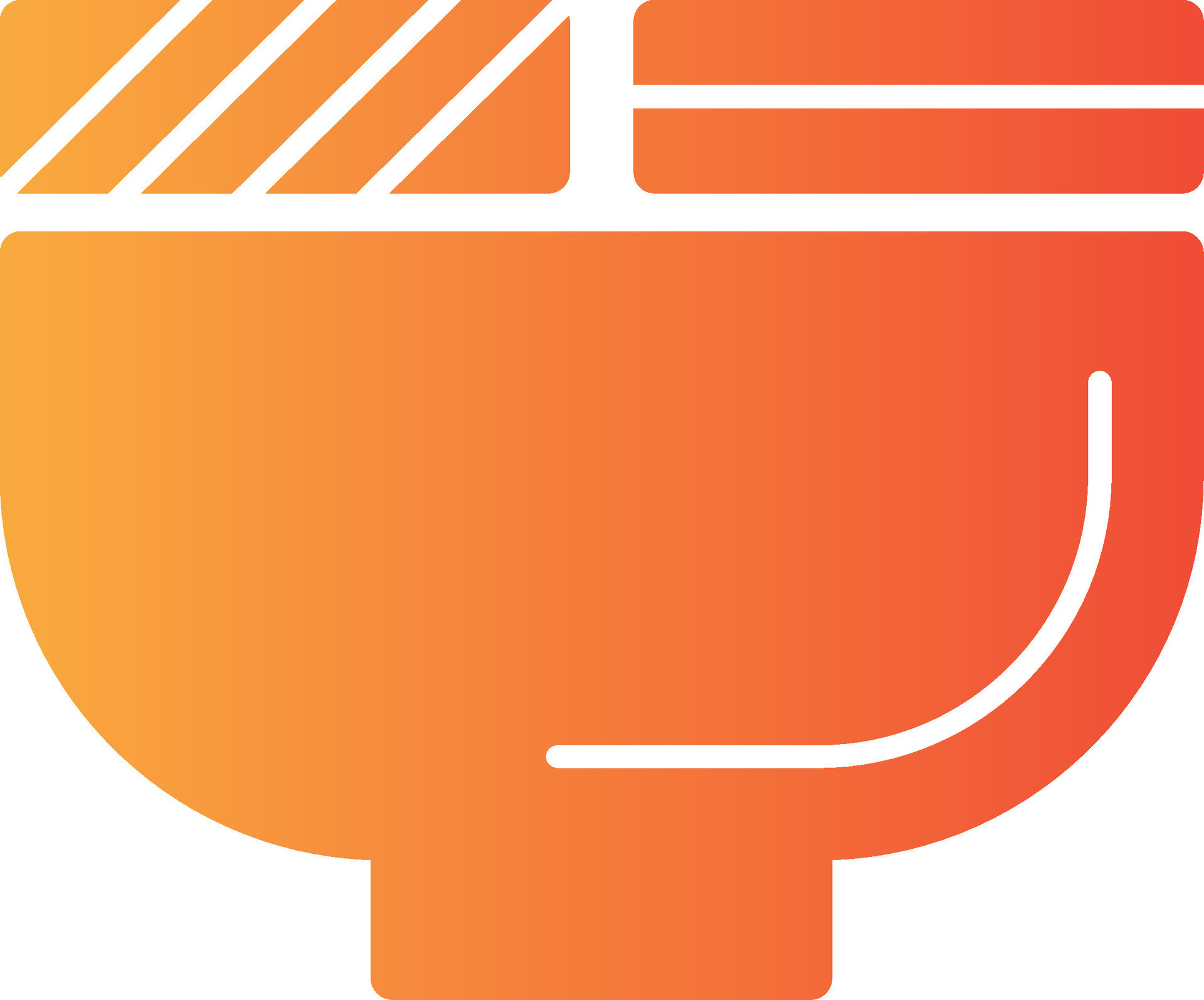 Pasta Solid Multi Gradient Icon 39497675 Vector Art at Vecteezy