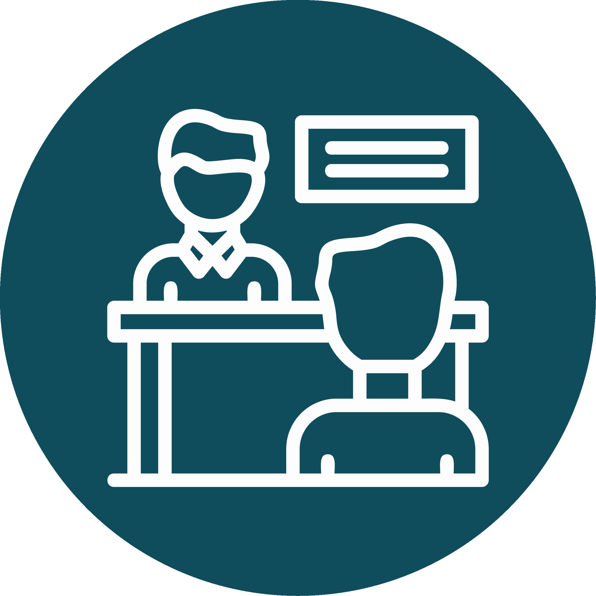 Interviewer and interviewee Outline Circle Icon 39500369 Vector Art at ... Interviewer and interviewee Outline Circle Icon 39500369 Vector Art at ...
