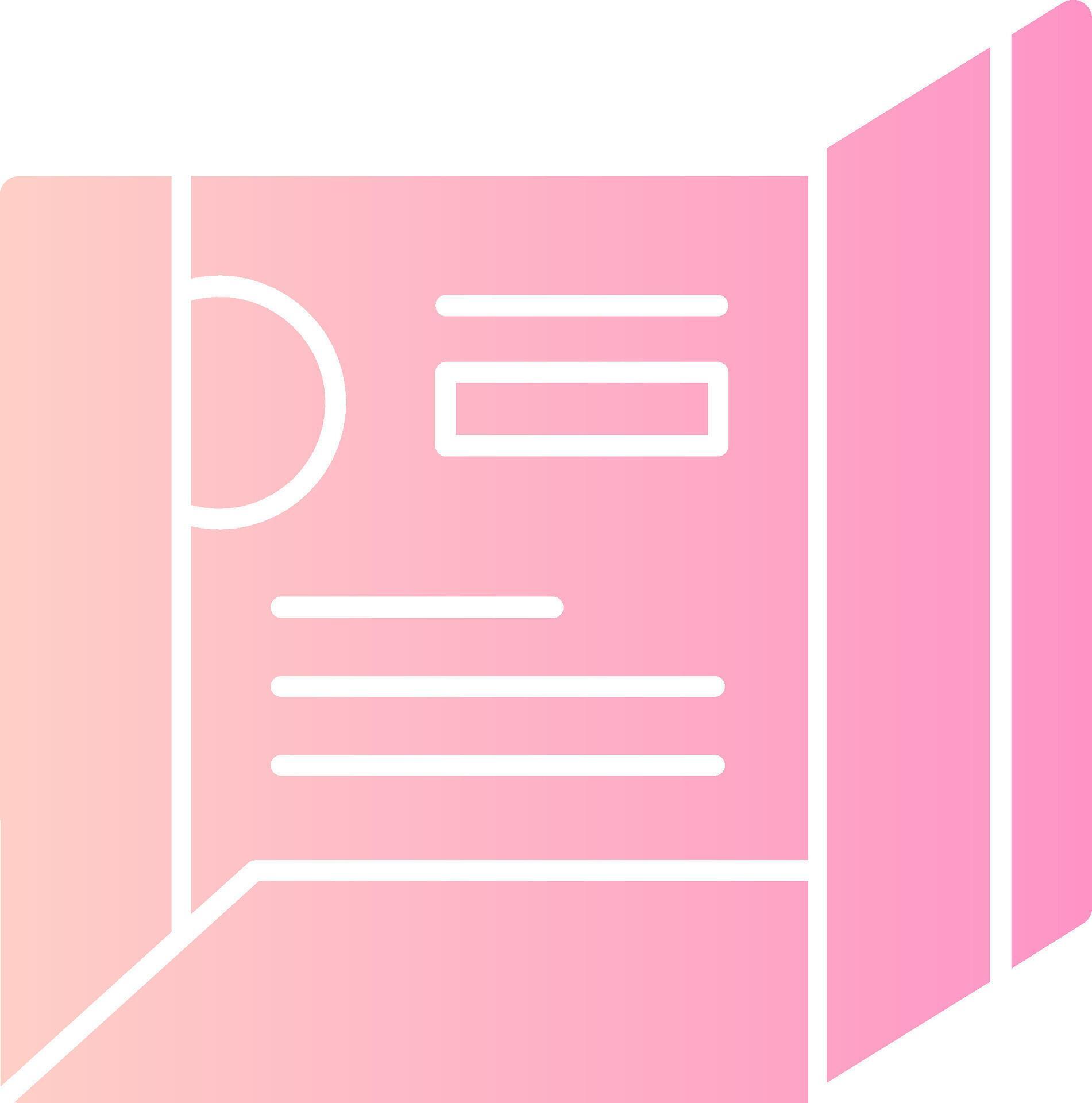 Resume folder Solid Multi Gradient Icon 39501278 Vector Art at Vecteezy