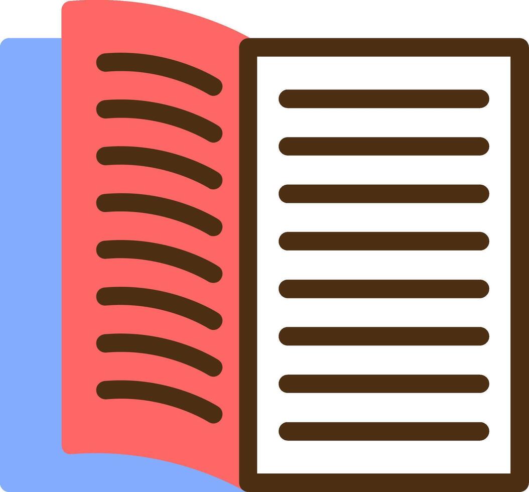 Open Book Color Filled Icon 39501559 Vector Art At Vecteezy