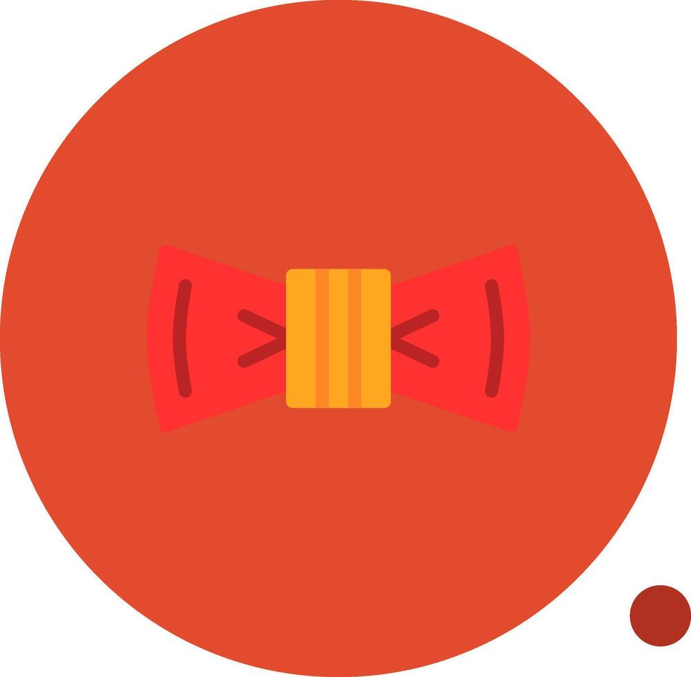 Bow Tie Flat Shadow Icon 39503276 Vector Art at Vecteezy