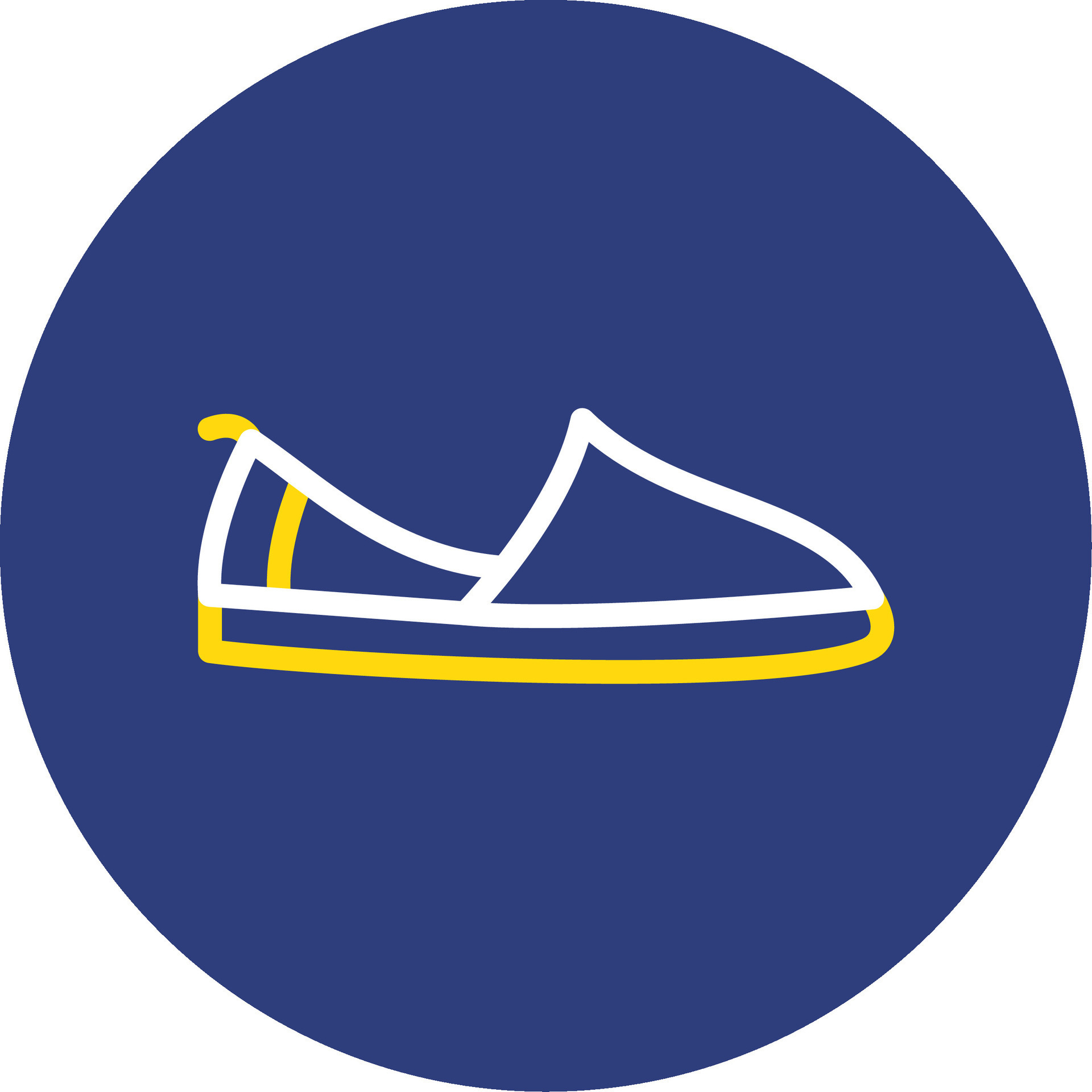 Espadrille Dual Line Circle Icon 39504016 Vector Art At Vecteezy