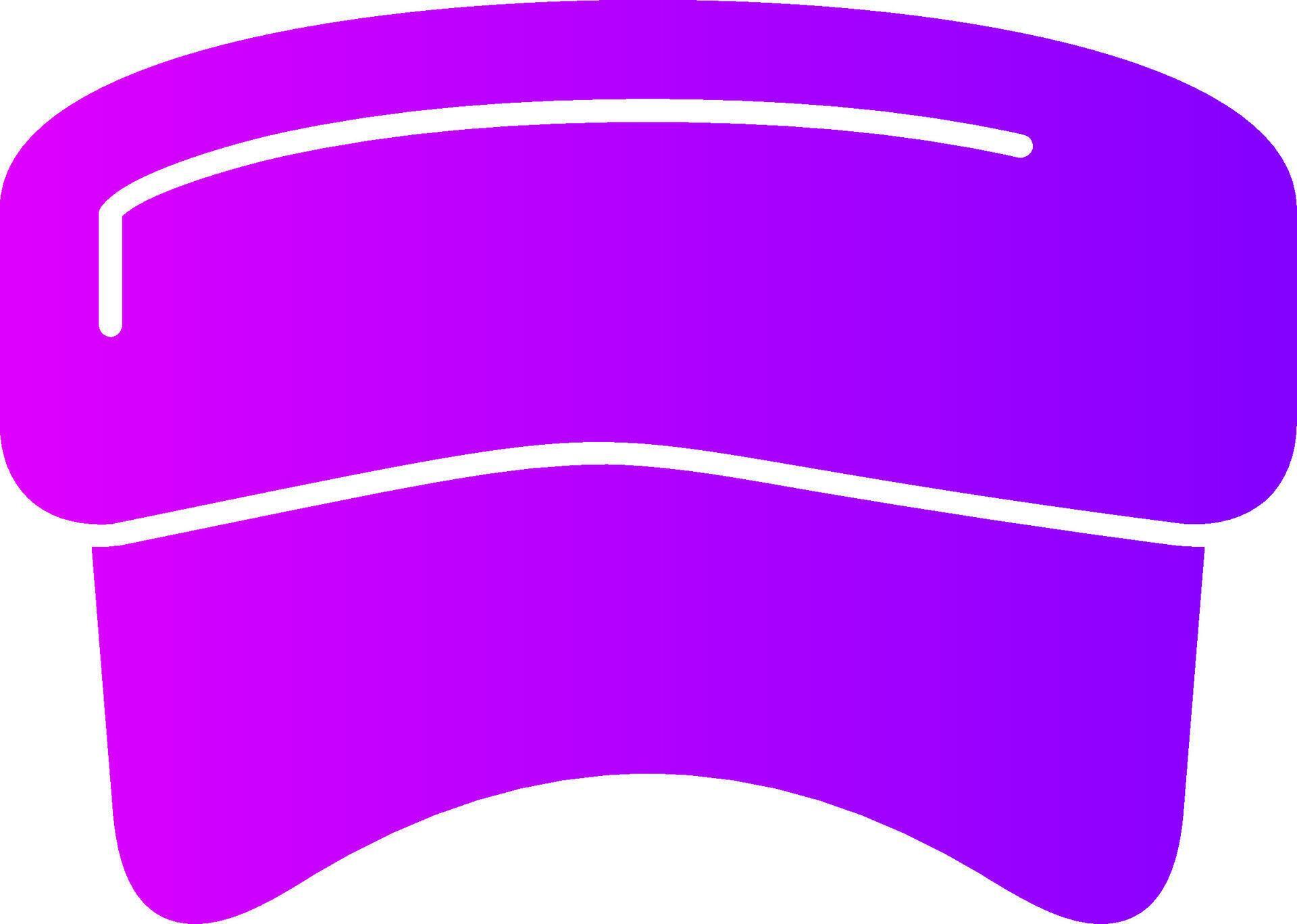Sun Visor Solid Multi Gradient Icon 39504128 Vector Art at Vecteezy