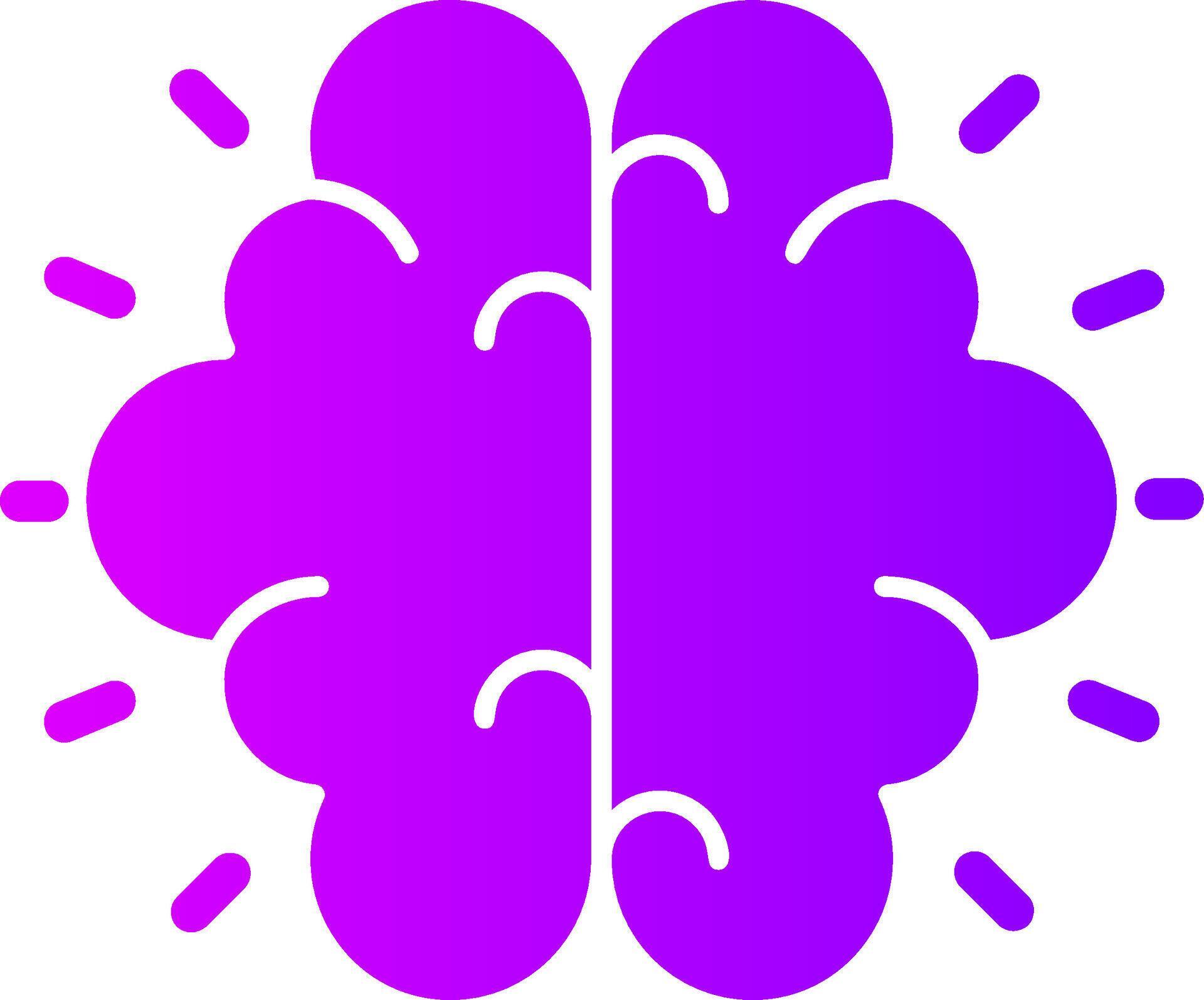 Mind Glow Solid Multi Gradient Icon 39505816 Vector Art at Vecteezy