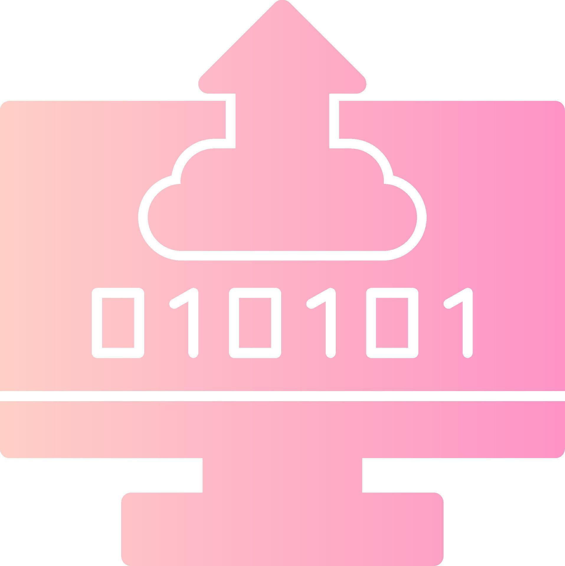 Byte Boost Solid Multi Gradient Icon 39506531 Vector Art at Vecteezy