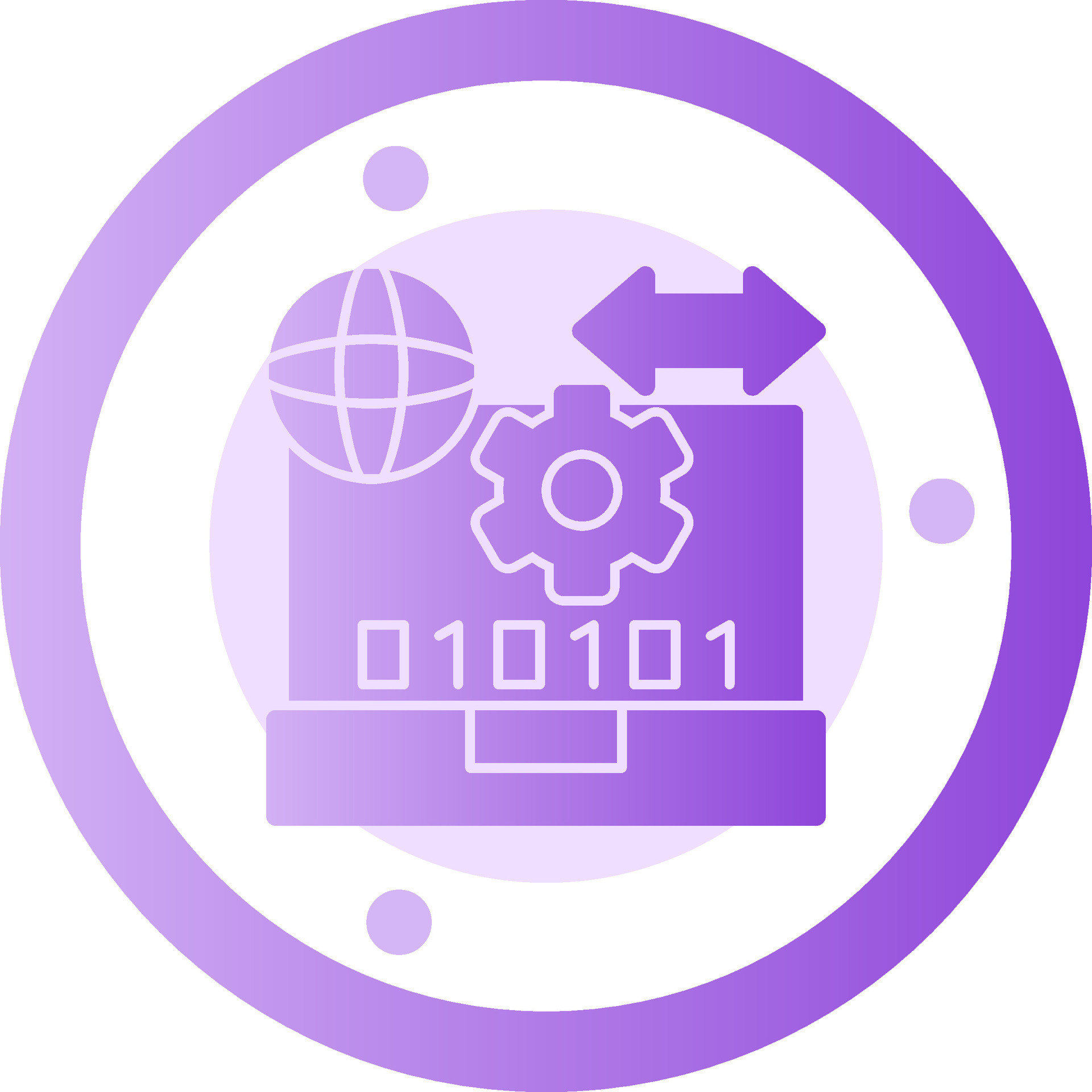 Swift Flow Glyph Gradient Icon 39509056 Vector Art at Vecteezy