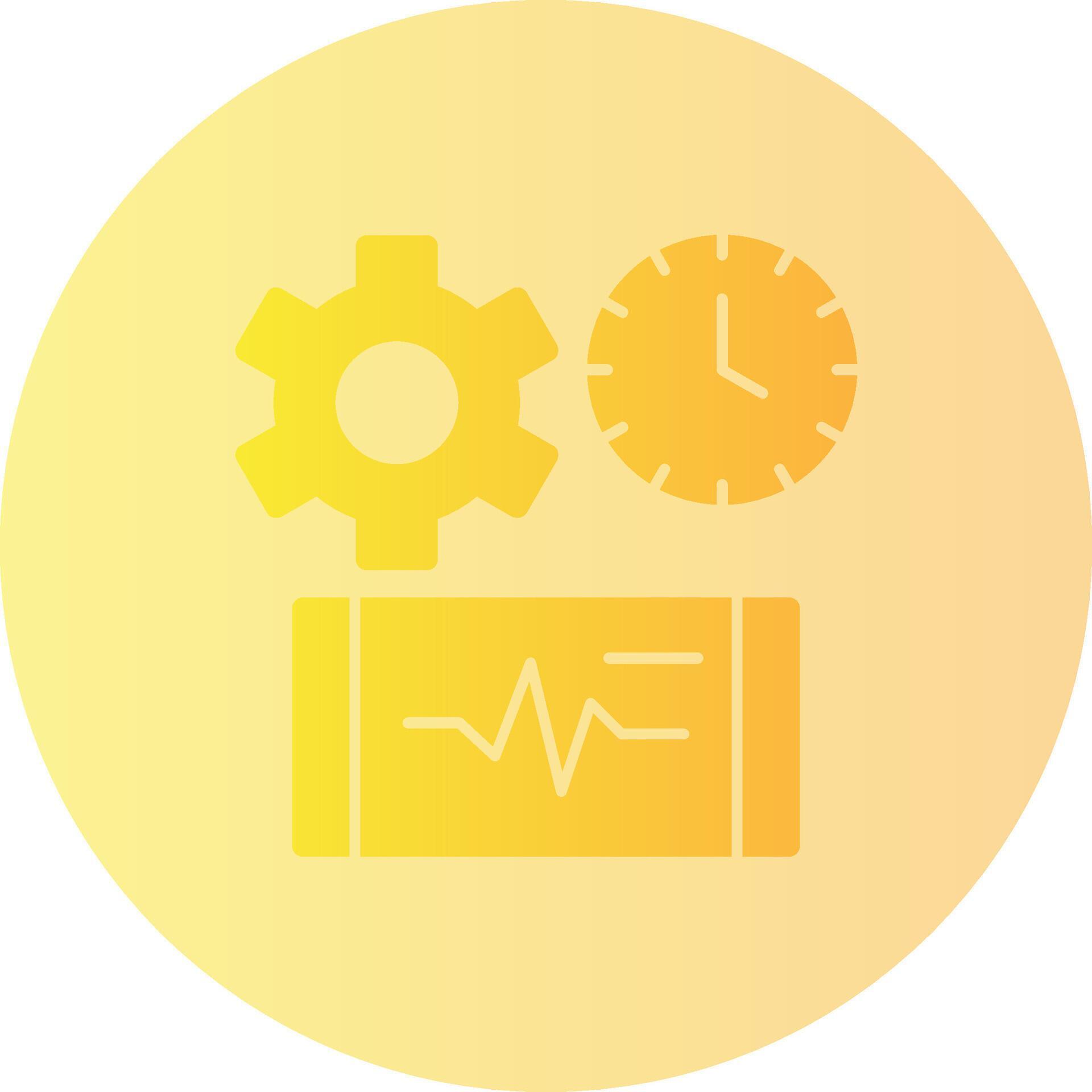 Quick Pulse Gradient Circle Icon 39509252 Vector Art at Vecteezy