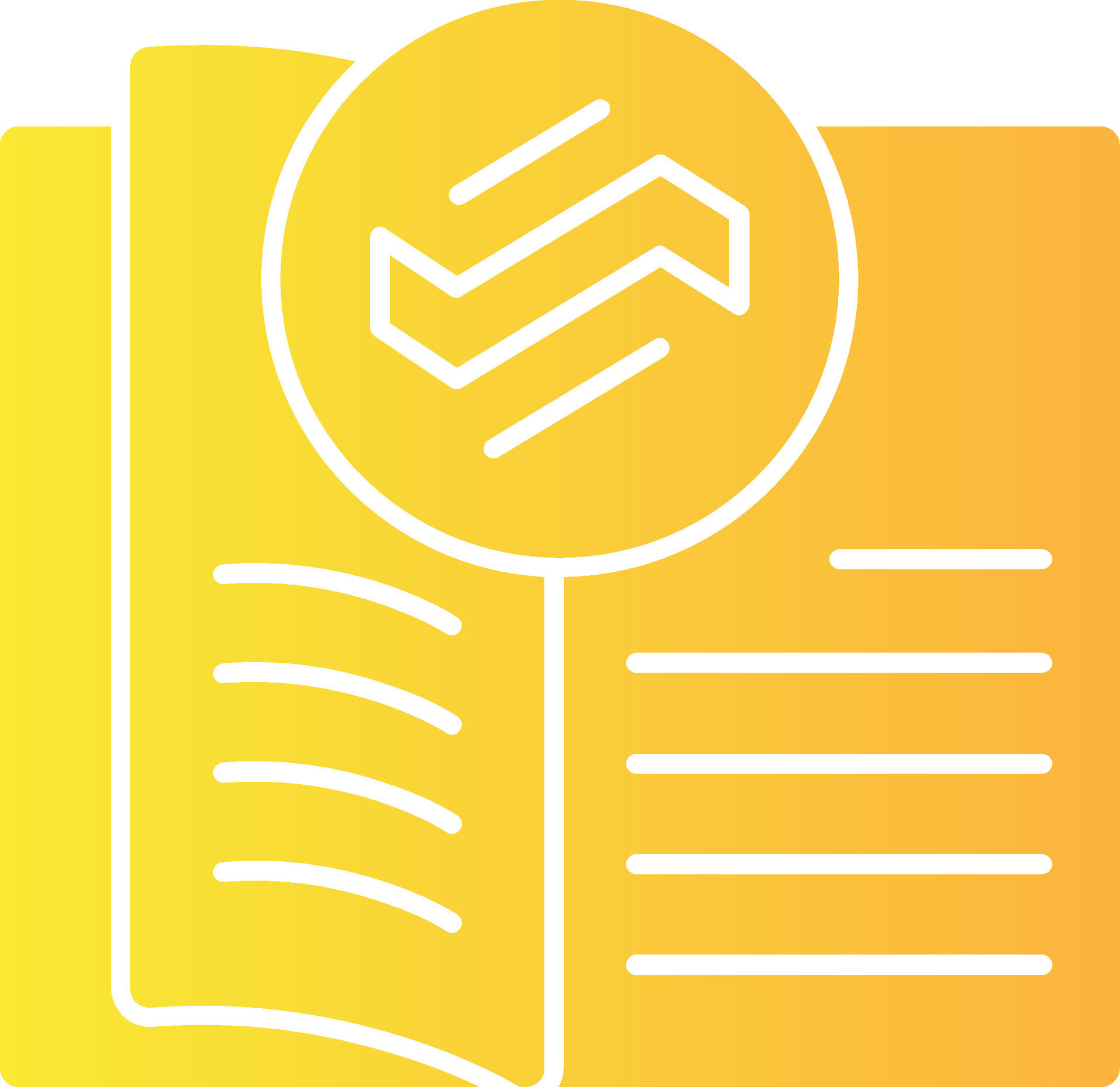 Edu Wave Solid Multi Gradient Icon 39509546 Vector Art at Vecteezy