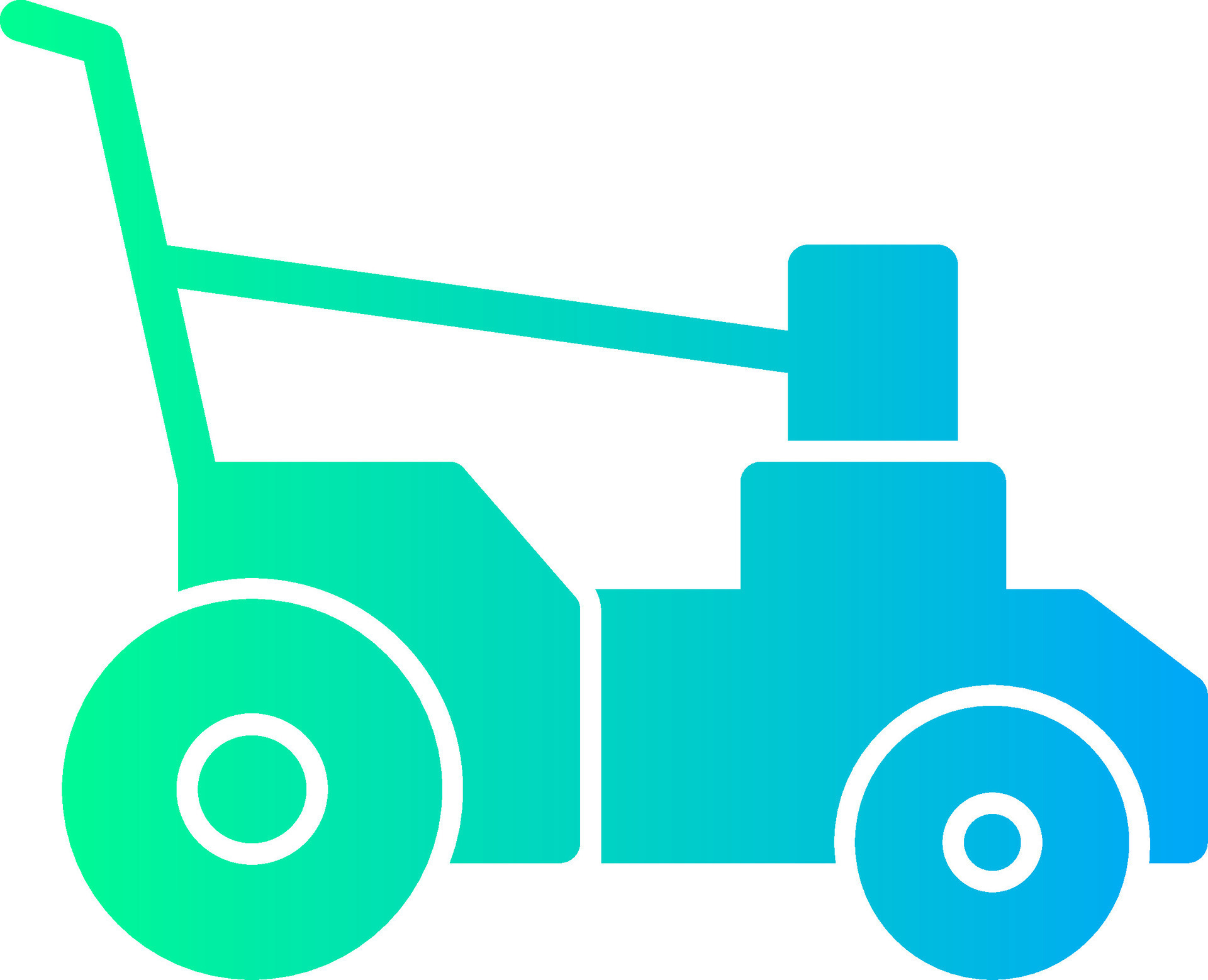 Lawn Mower Solid Multi Gradient Icon 39511157 Vector Art at Vecteezy