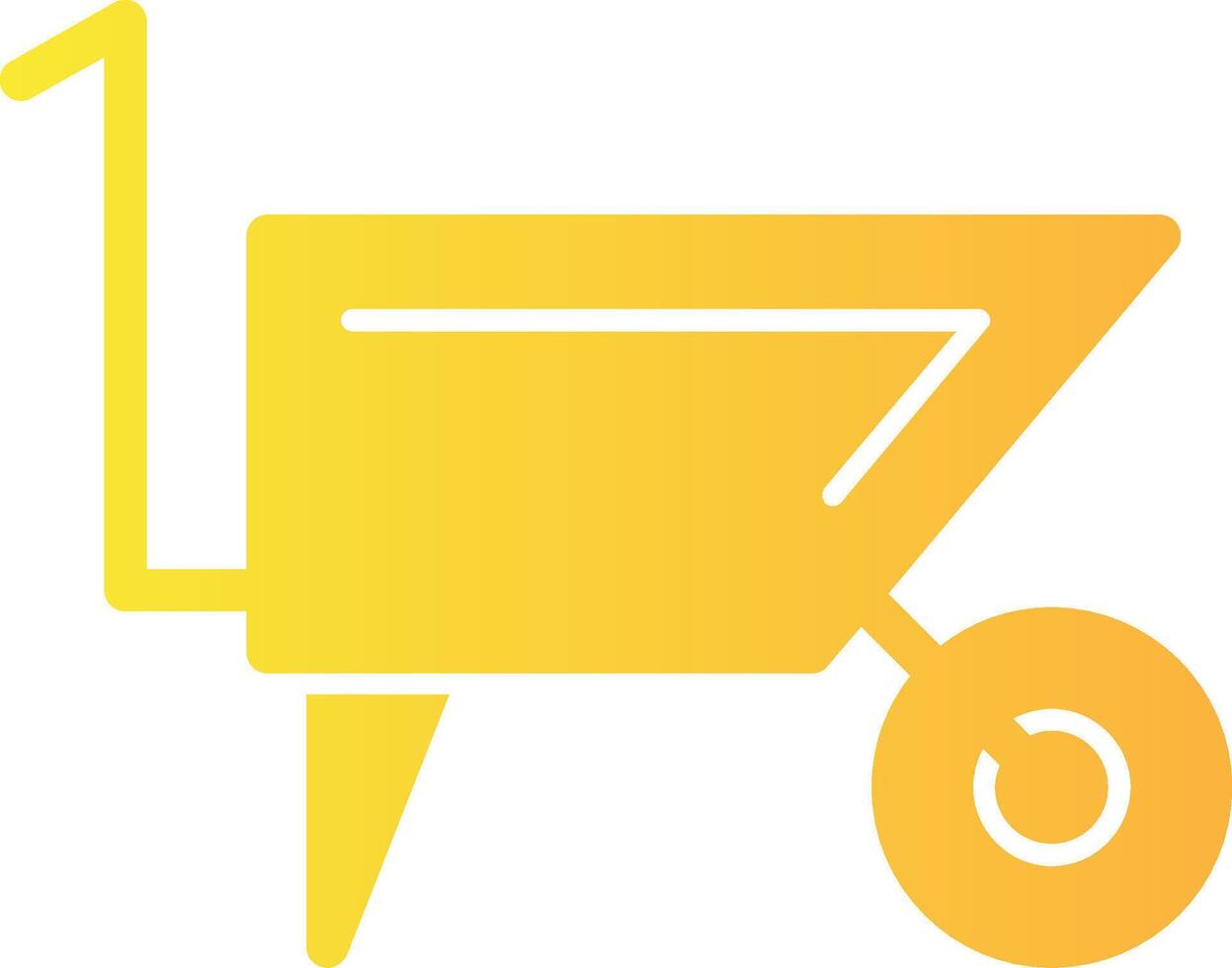 Wheelbarrow Solid Multi Gradient Icon 39511290 Vector Art at Vecteezy