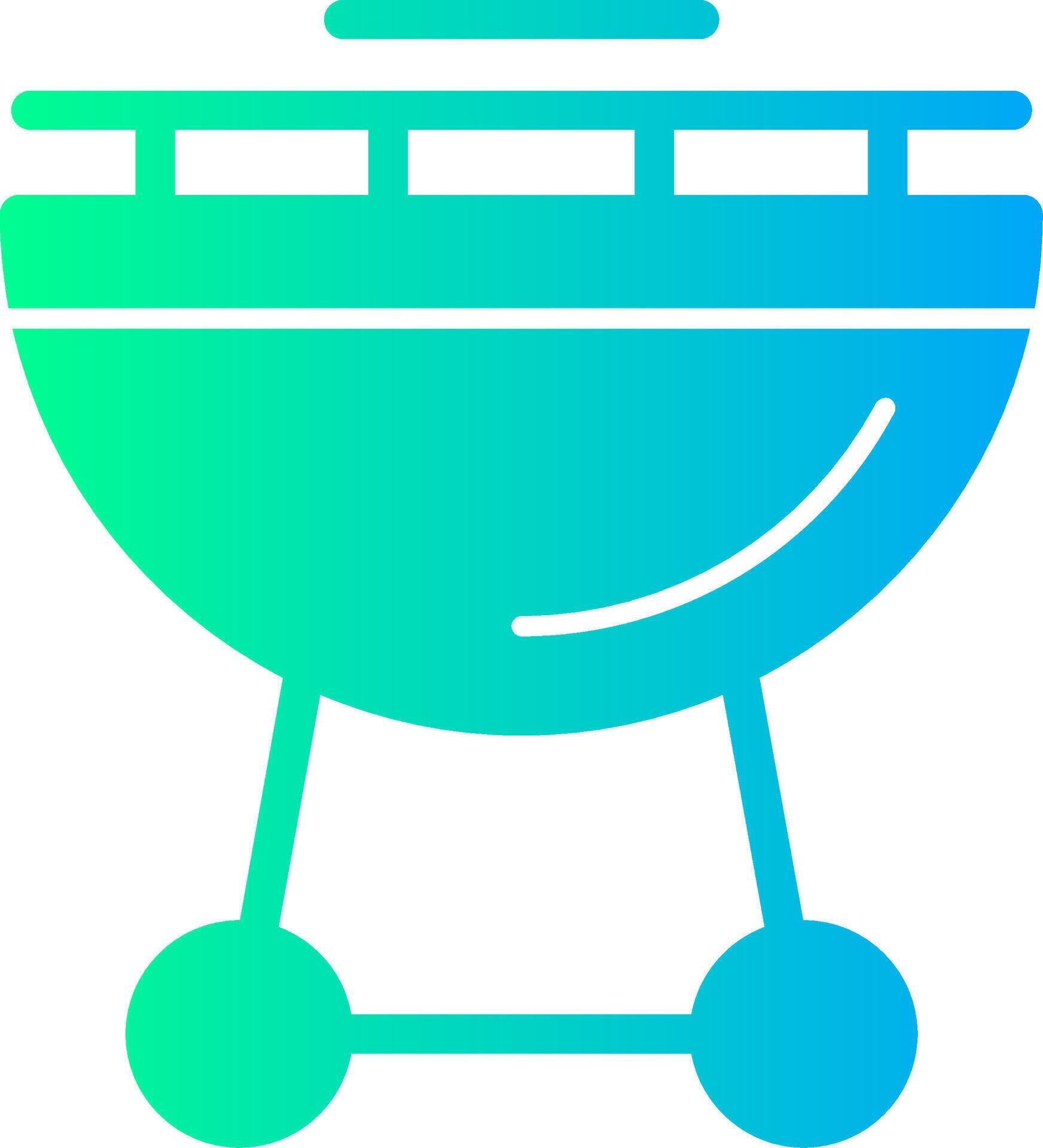 Outdoor Grill Solid Multi Gradient Icon 39511326 Vector Art at Vecteezy